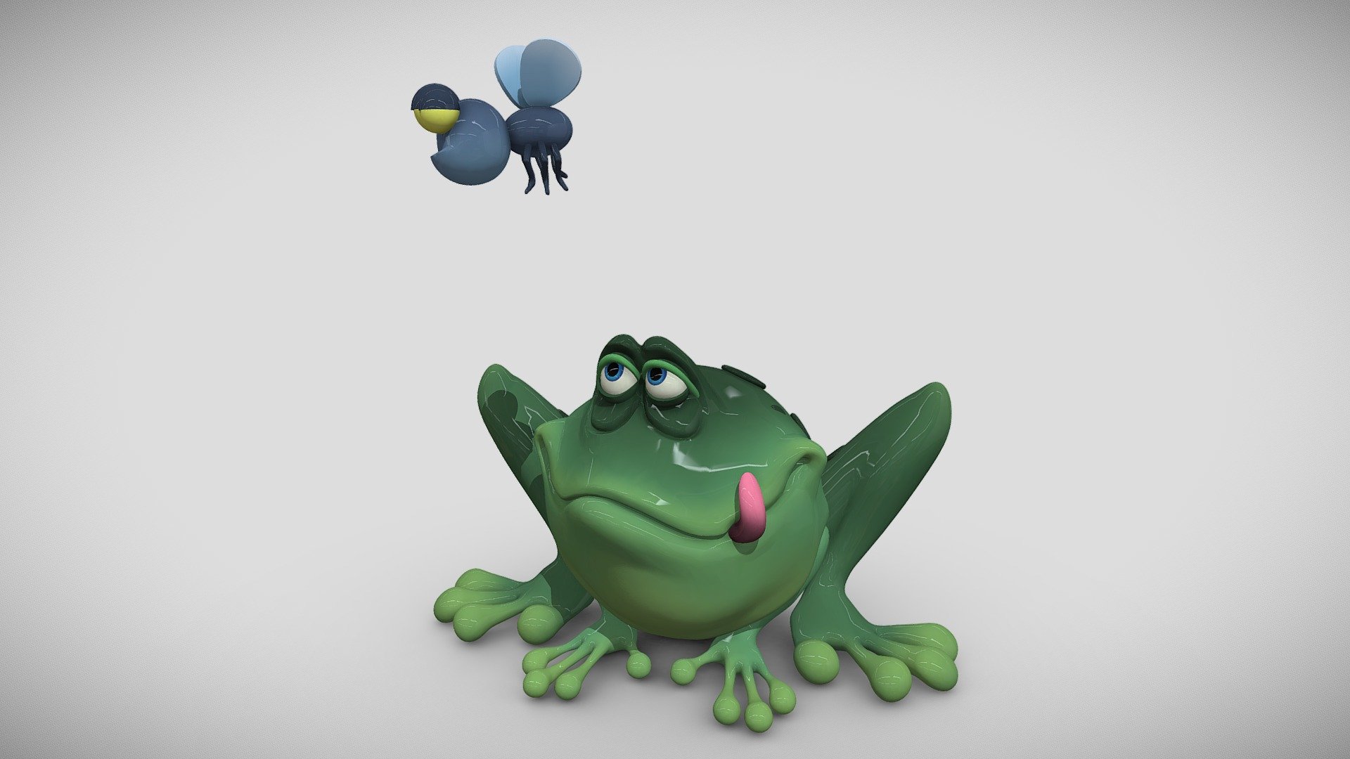 Frog - 3D model by Joe Binka (@ACME_Joe) [2adc8a9] - Sketchfab