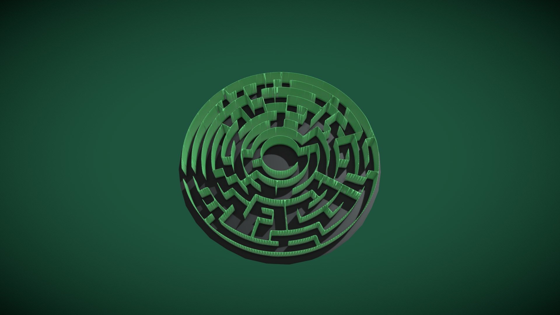 Circular Maze - Download Free 3D model by PrashantUnity [2add88a] - Sketchfab