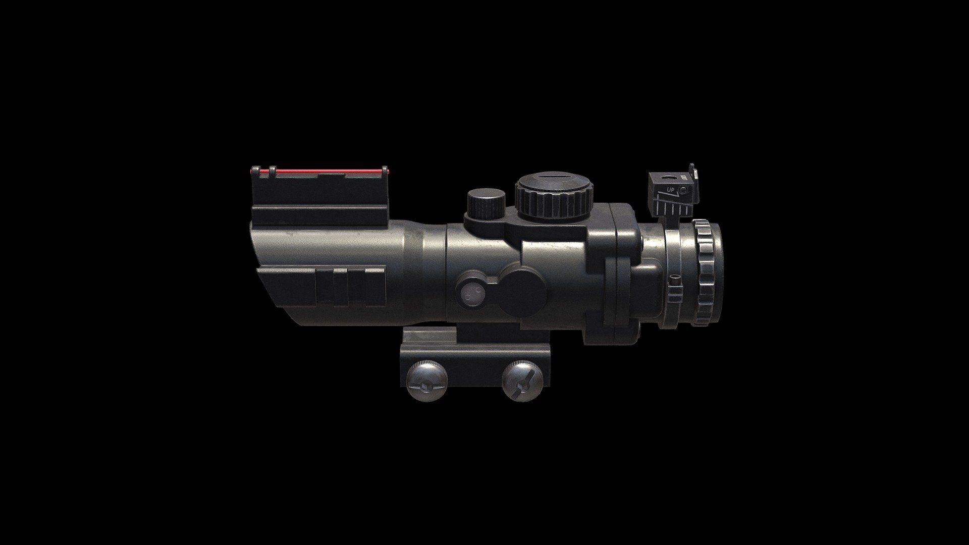 Weapon scope modern - Download Free 3D model by MarkkuK [2addde3 ...