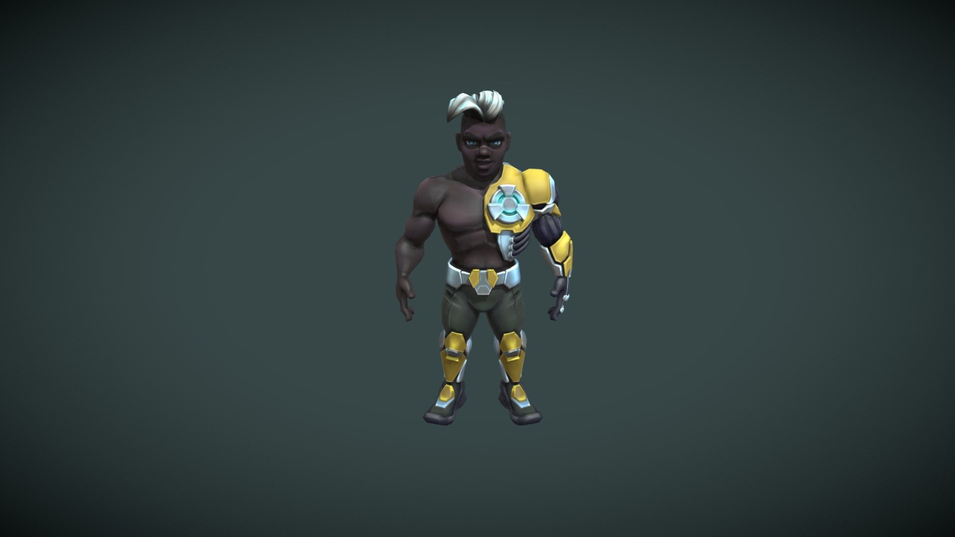 Iron Head - 3D model by Ilyadem [2addfa9] - Sketchfab