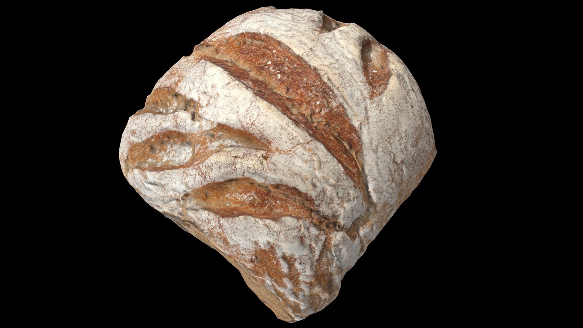 French Bread - "Le Bûcheron" ("the lumberjack") - Buy Royalty Free 3D ...
