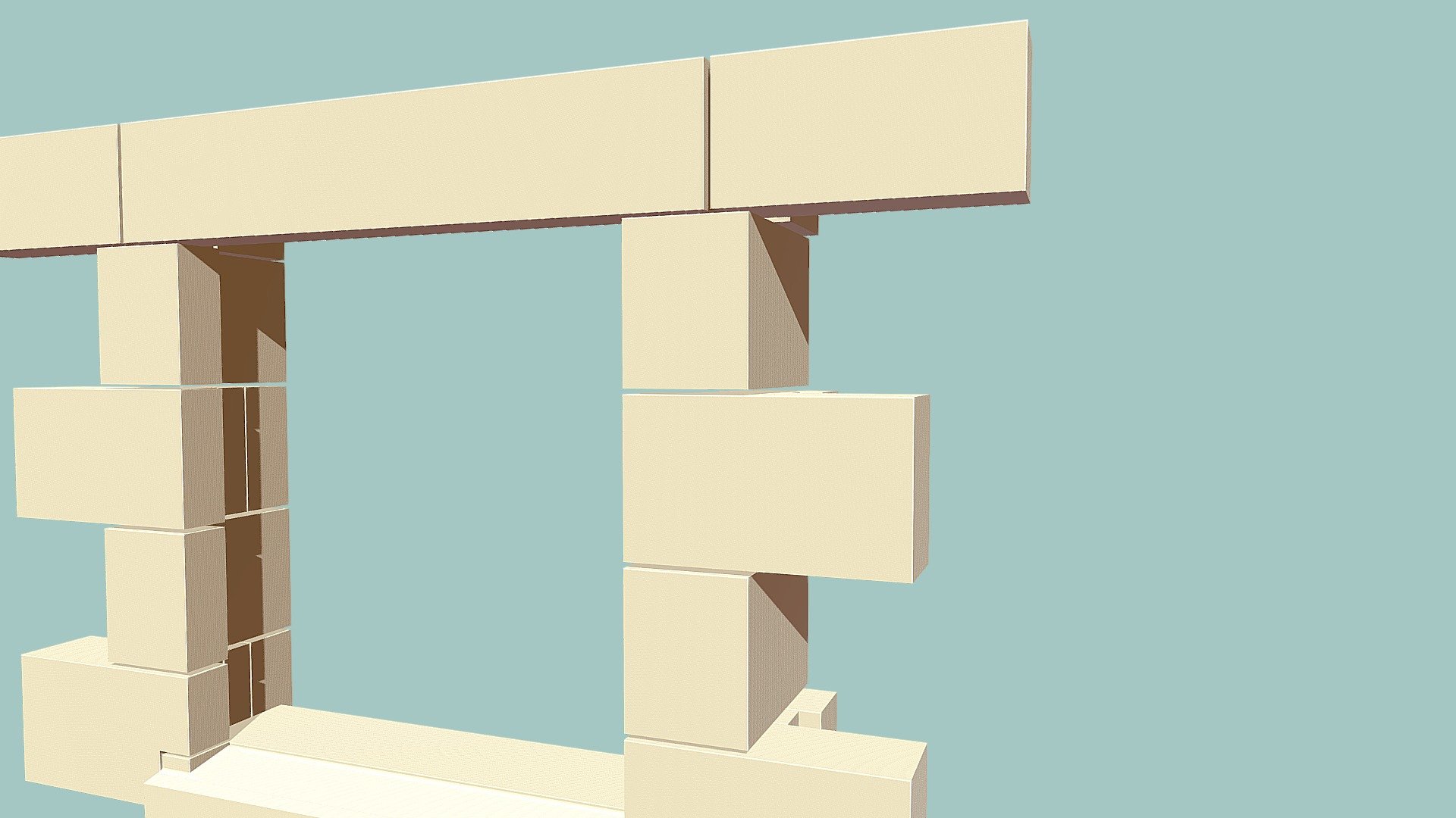Stone Window Construction - Download Free 3D model by samfindlay ...