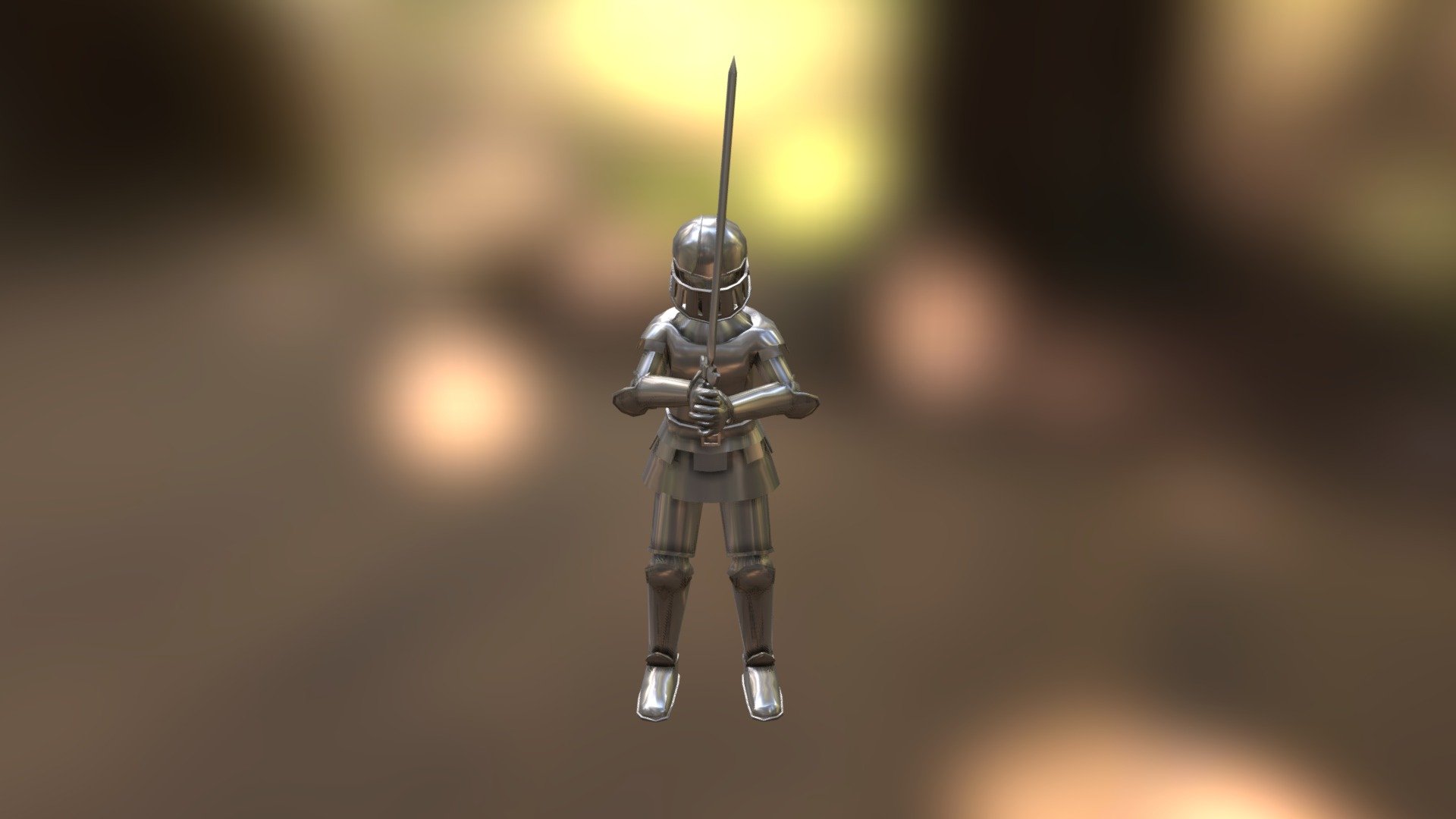 Game Character - Action Pose - 3D model by afriedlander [2adf094 ...