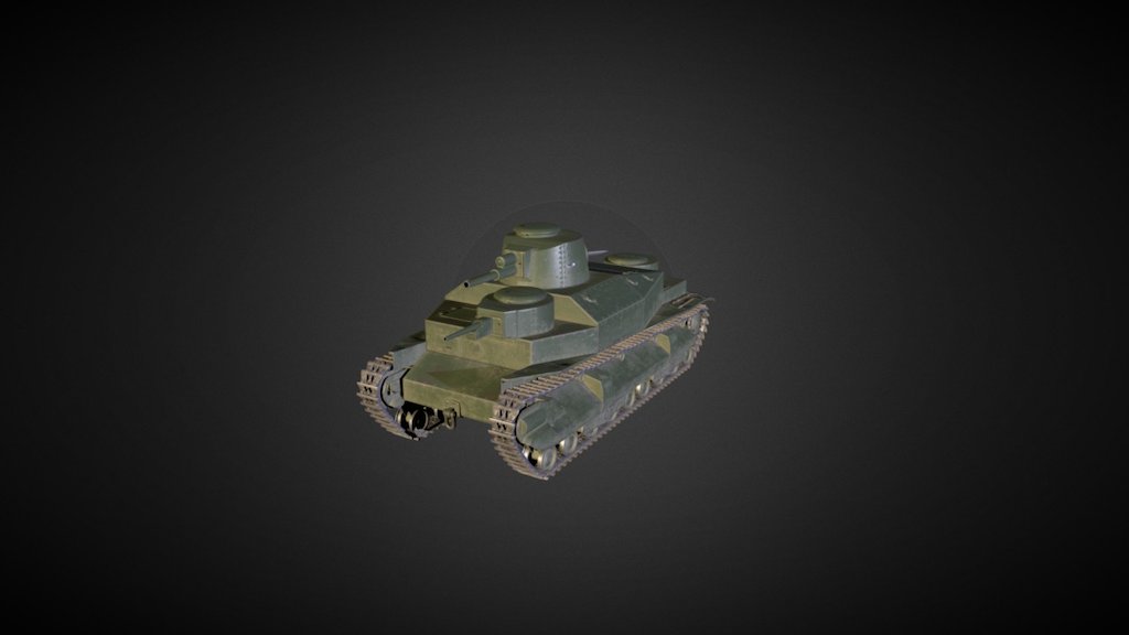 Type 95 Heavy - 3D model by Degit22 [2ae0363] - Sketchfab