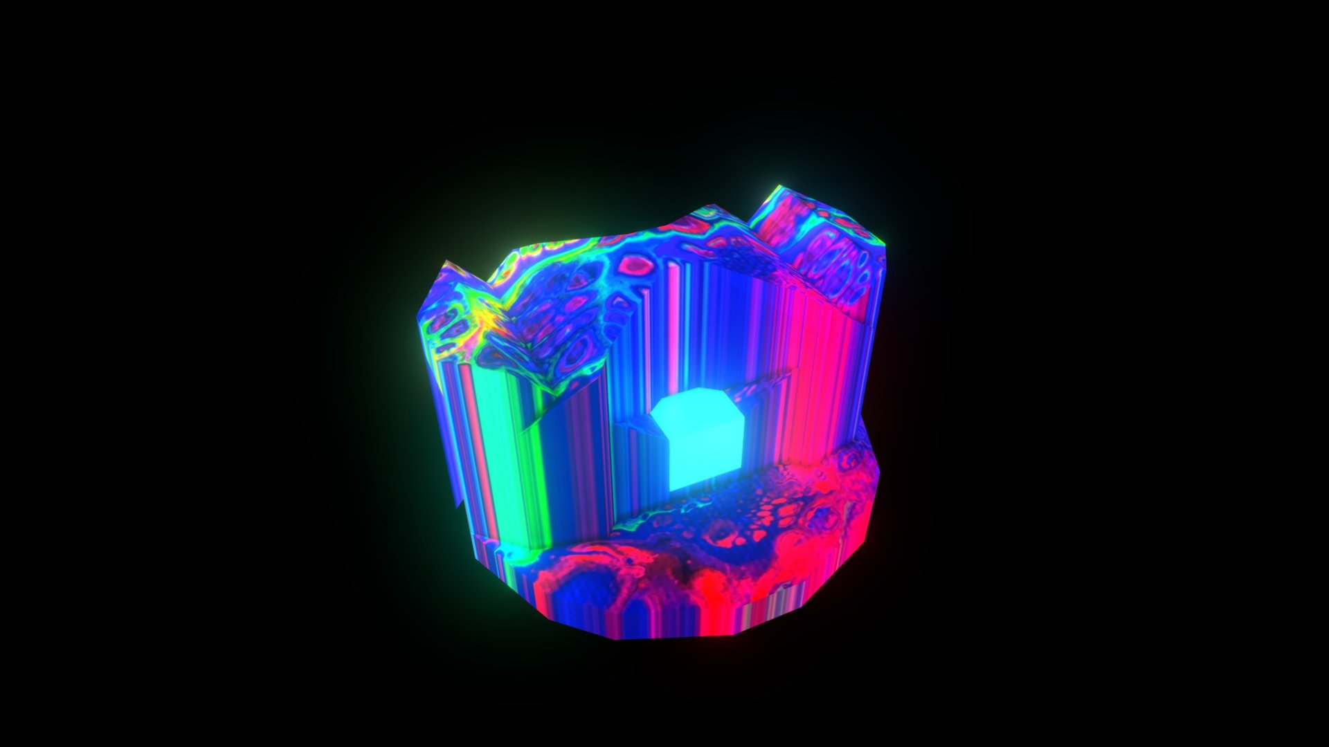 LMD Tunnel Paint Pour Pattern 03 - 3D model by lmdesigns8 [2ae1b43 ...