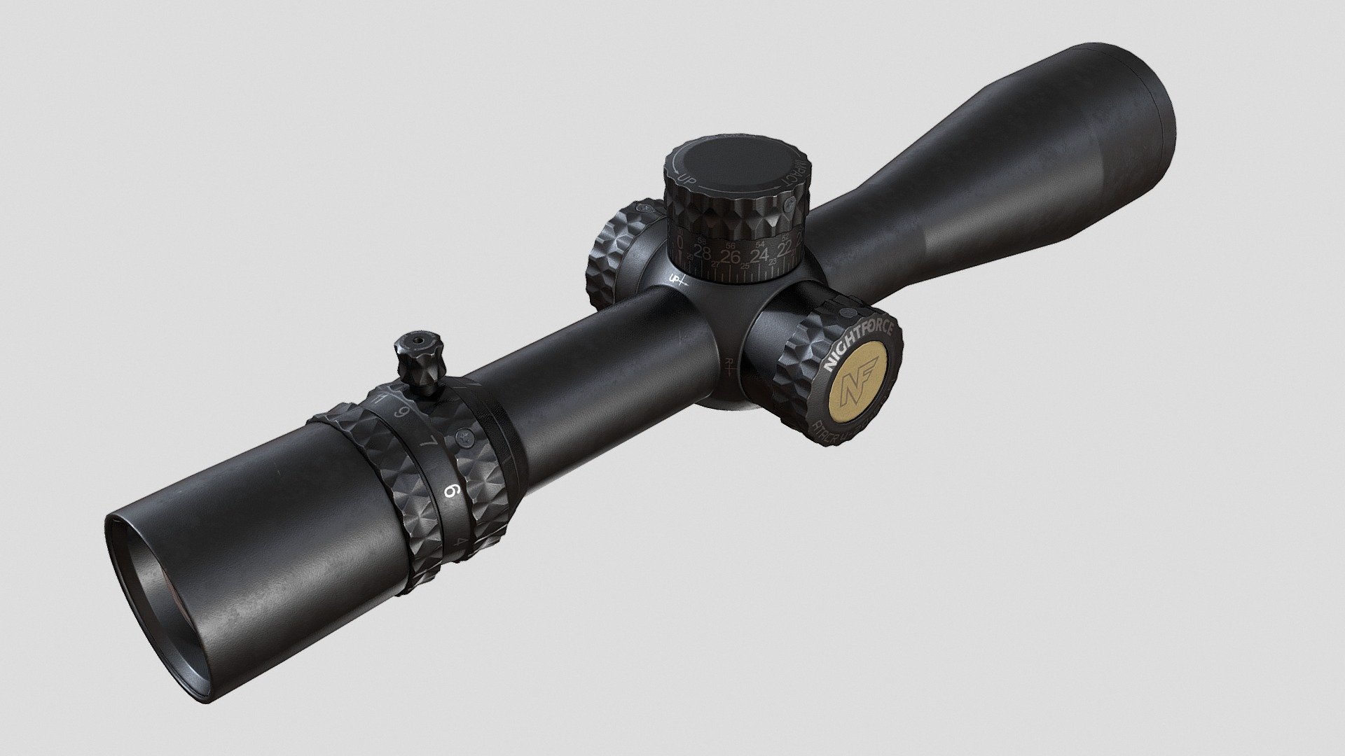 Nightforce ATACR 4-20x50 F1 Riflescope - Download Free 3D model by ...