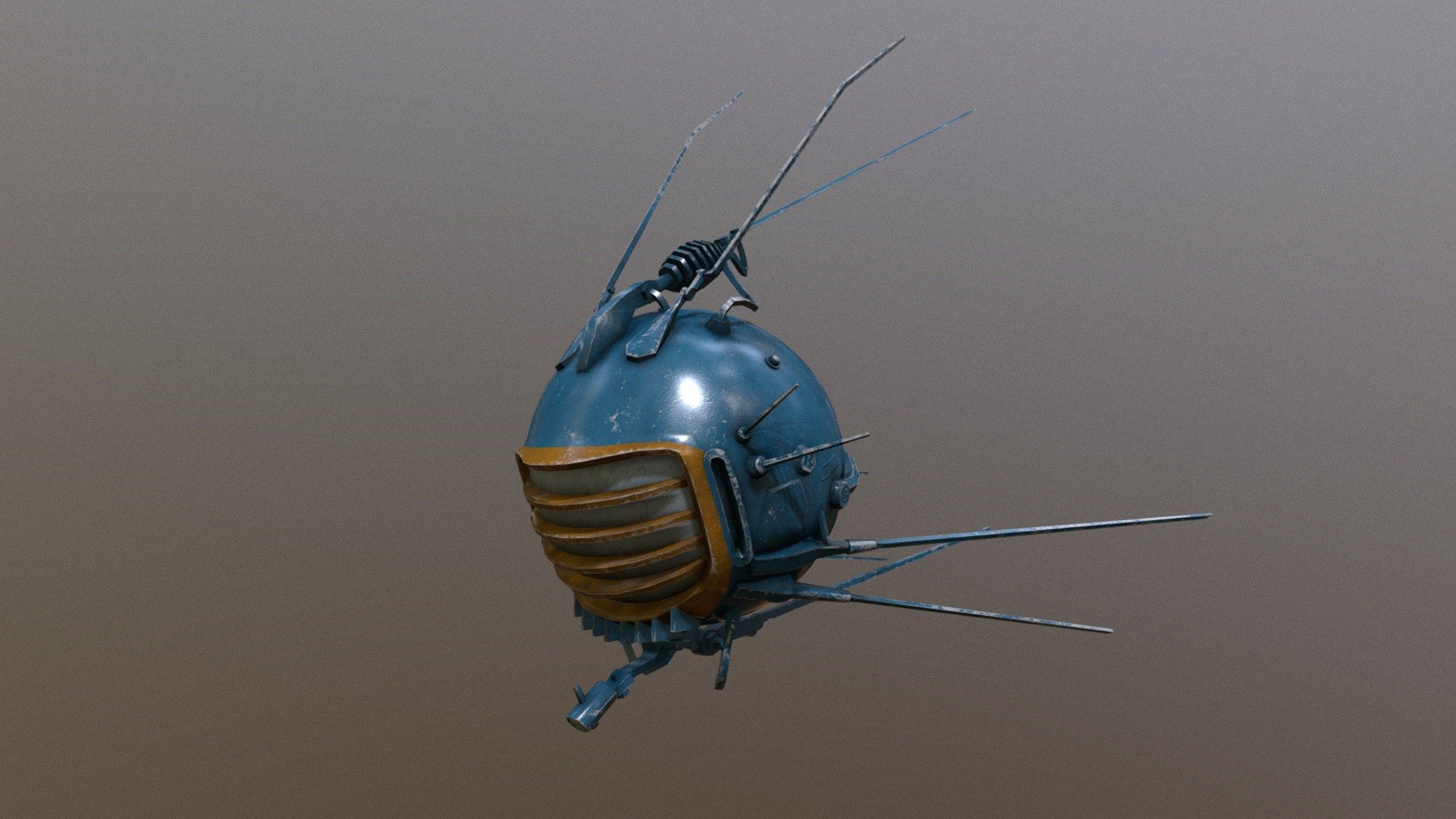 EYEbot - ROBco - Blue - Buy Royalty Free 3D model by Thomas Binder ...