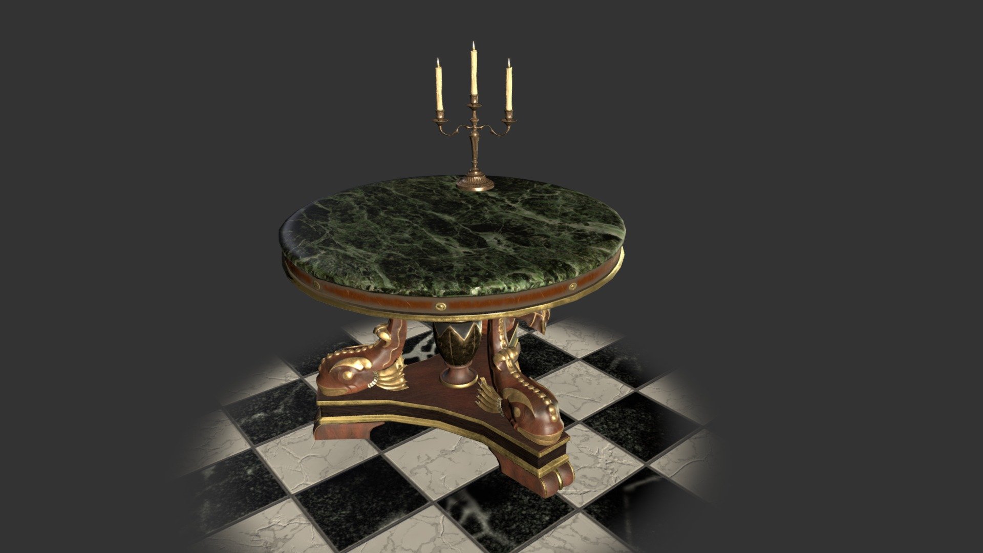 Table - 3D model by FisherEx [2ae3712] - Sketchfab
