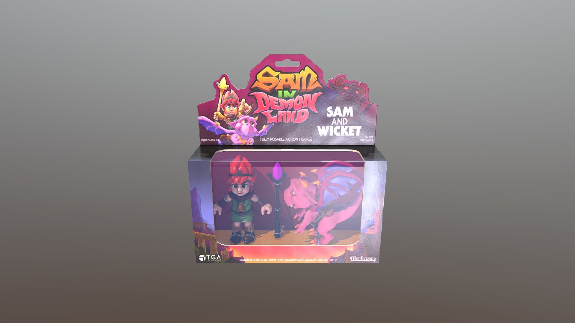 Sam In Demonland Actionfigures - 3D model by handersson [2ae372d ...