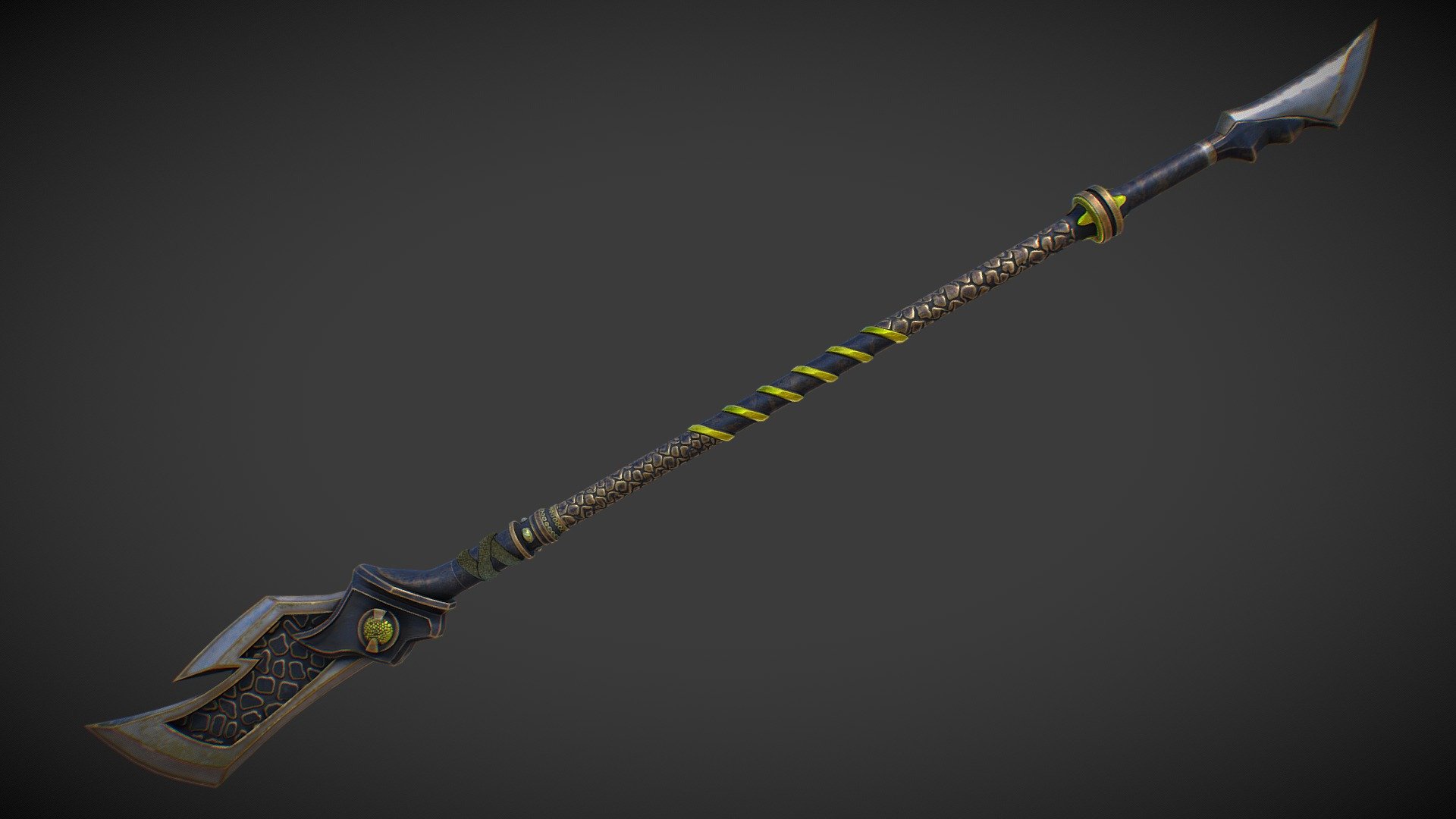 Combat_staff_4 - Buy Royalty Free 3D model by Nicu_Tepes_Vulpe [2ae46fa ...
