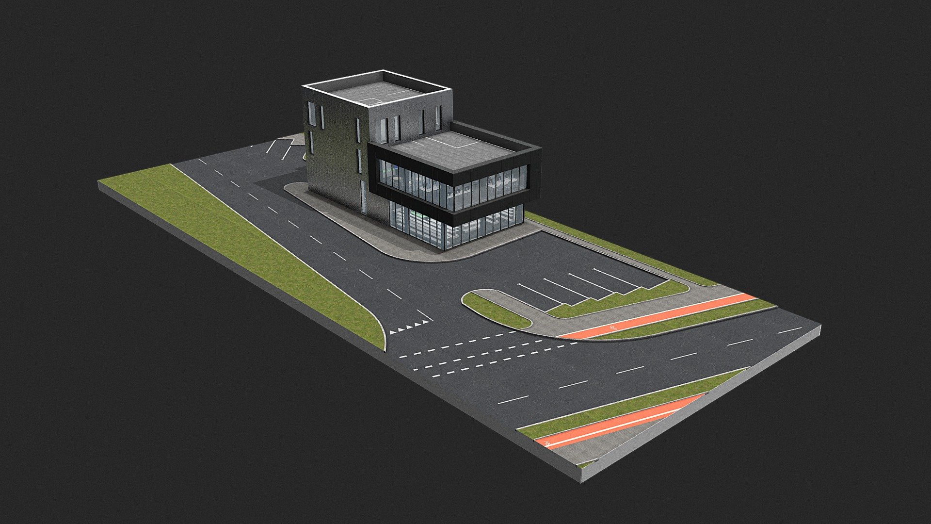 WareHouse plus Office plus Store - 3D model by dabigbro [2ae5949 ...