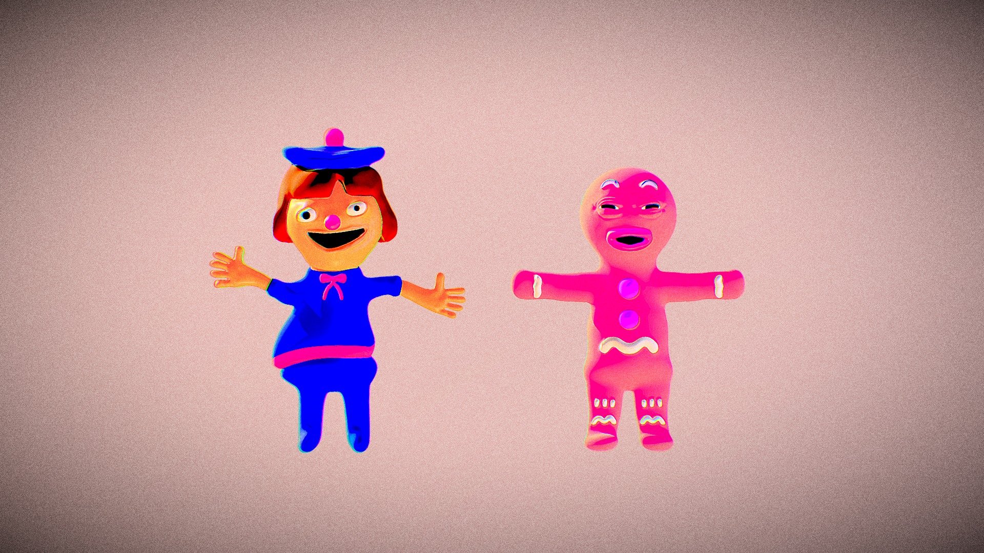 Little Sir And Gingy - Download Free 3D model by pizzabrian [2ae78a5 ...