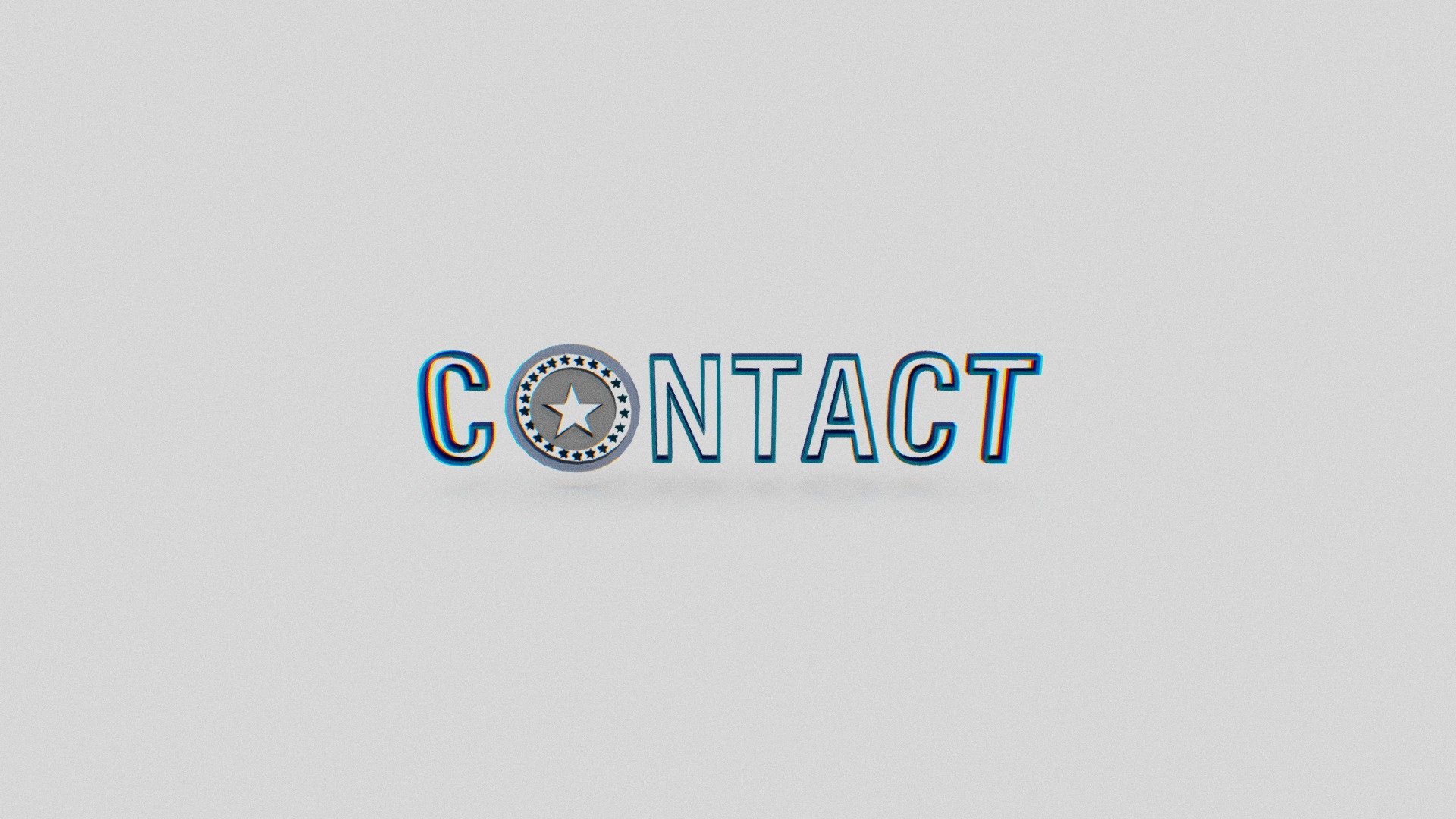 logo contact to 3d 15 - 3D model by mandeaquisutrabajoparaimprimir ...