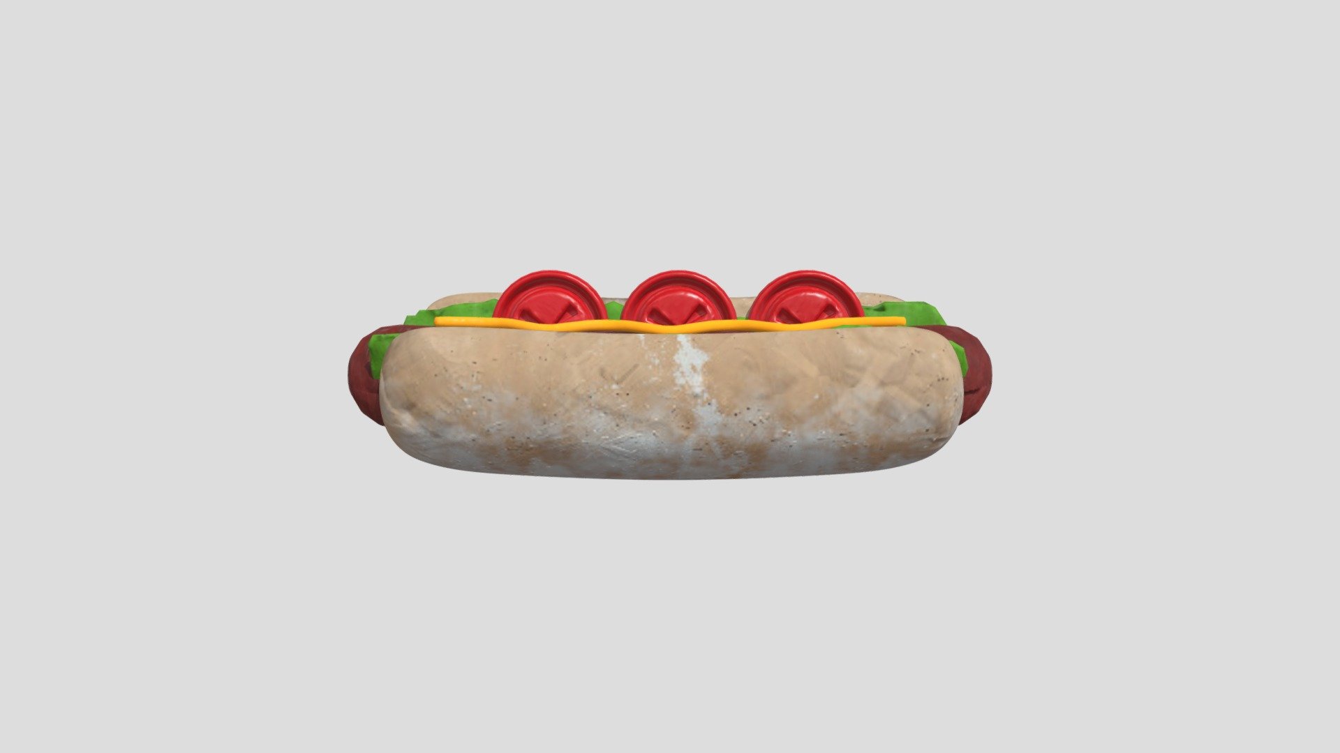 Hot Dog - Download Free 3D model by Csjg2002 [2ae8b7c] - Sketchfab
