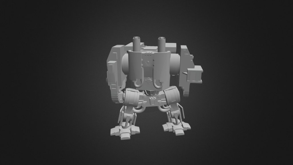Space Marine Dreadnought - 3D model by mrmillsy [2ae8ed3] - Sketchfab