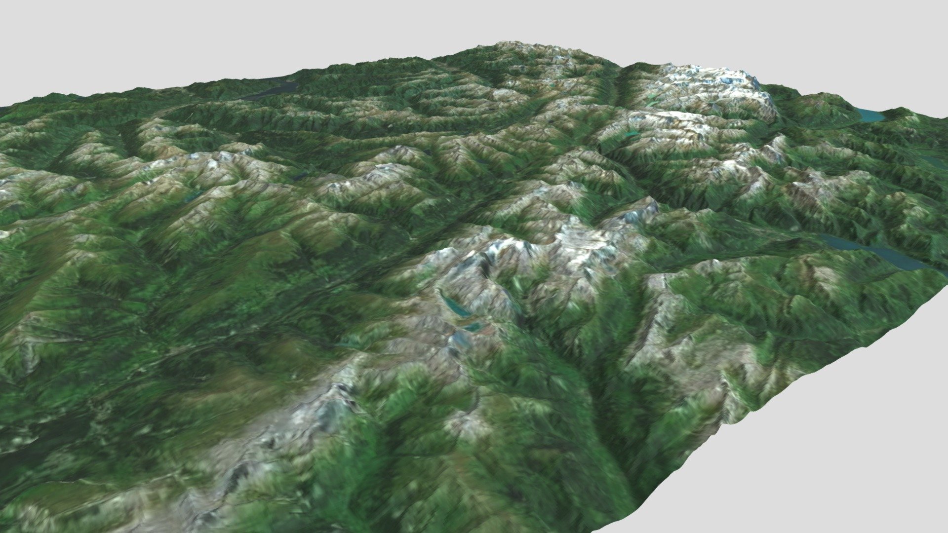 Alps Terrain 9 - Buy Royalty Free 3D model by bencjaminn (@bencjaminnn ...