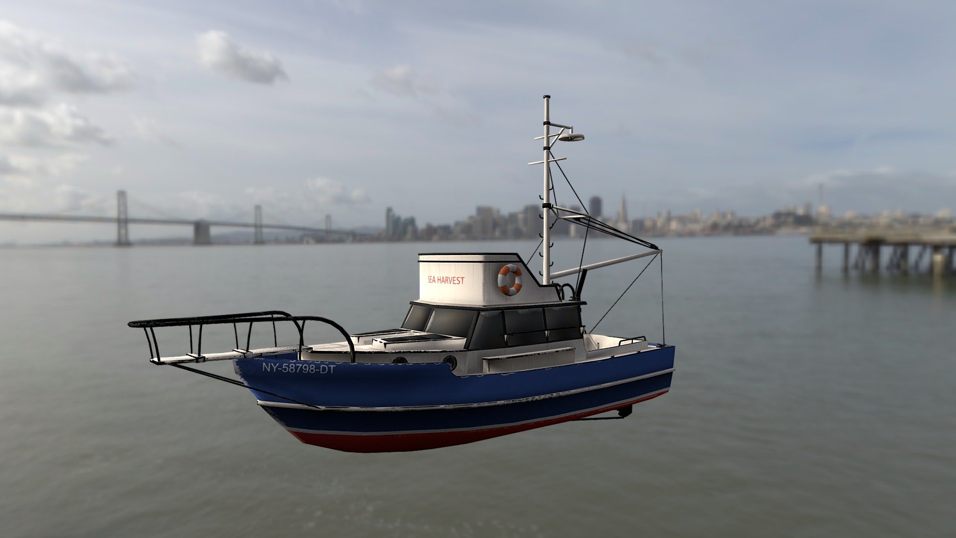 Sea Harvest NY-58798-DT - 3D model by sharksly [2aea6f6] - Sketchfab