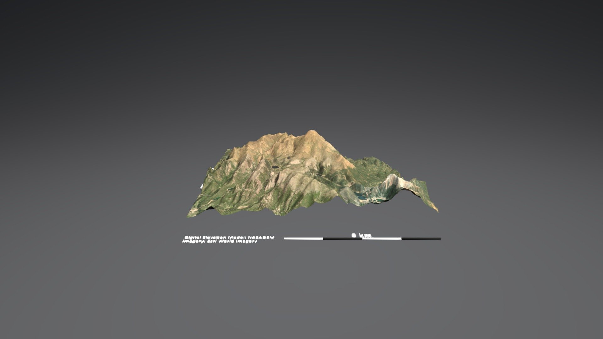 Pikes Peak - Alpine Glaciation Features - Download Free 3D model by ...