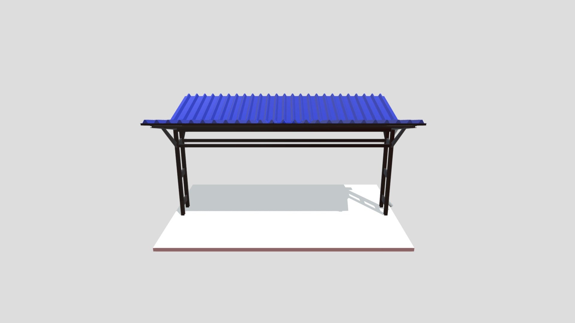 Butterfly shaped Bus shade - 3D model by mshafimd [2aefead] - Sketchfab