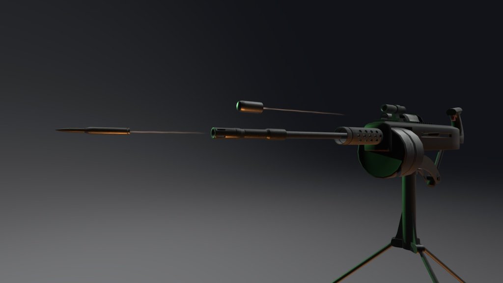 Gun - 3D model by Ooungy (@wej6688) [2af0a45] - Sketchfab