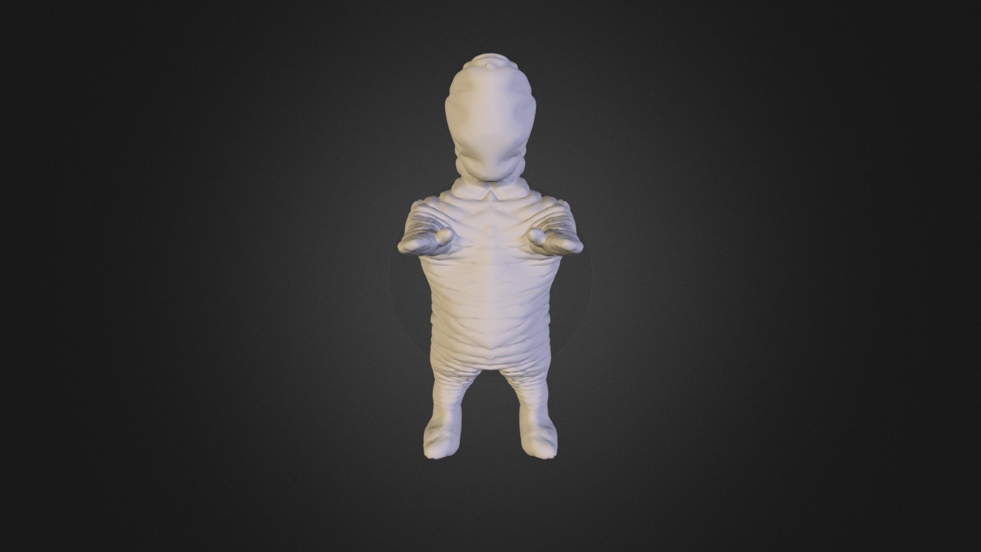 Scary Mummy - 3D model by bartha [2af1067] - Sketchfab