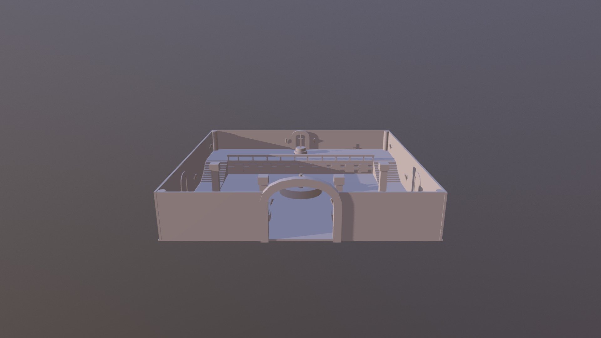 Throne Room - 3D model by caam2512 (@cmathews21) [2af125d] - Sketchfab