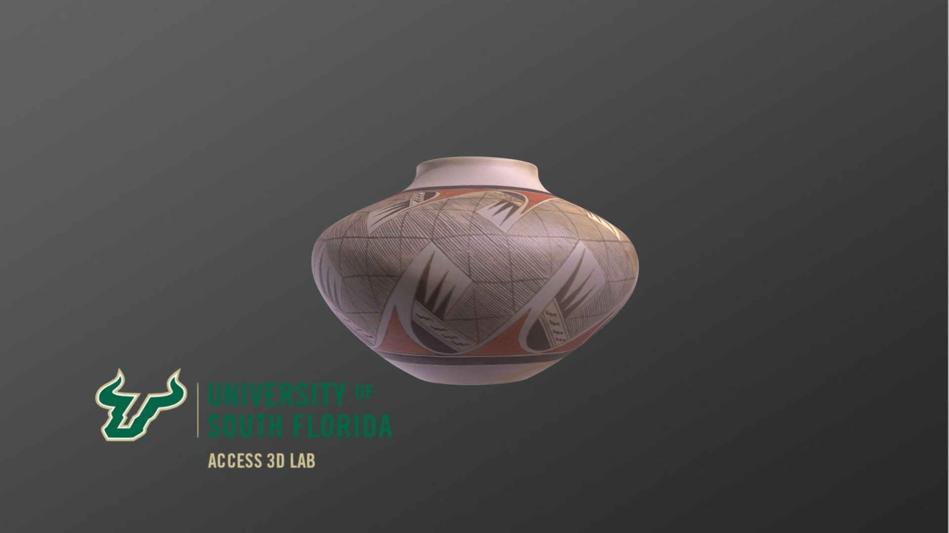 Painted Pot - 3D model by access3d [2af1667] - Sketchfab