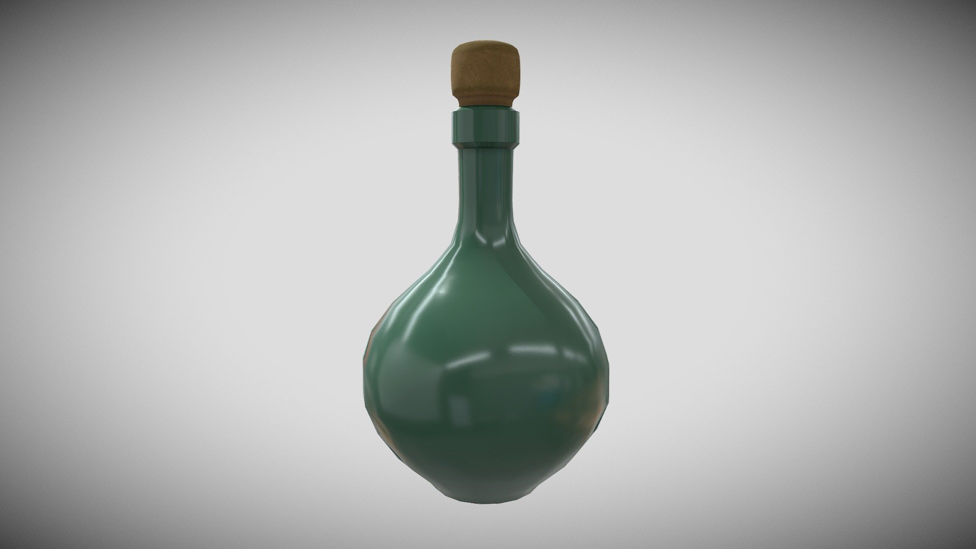 Medieval Wine Bottle - 3D model by ParkYuseung [2af275a] - Sketchfab
