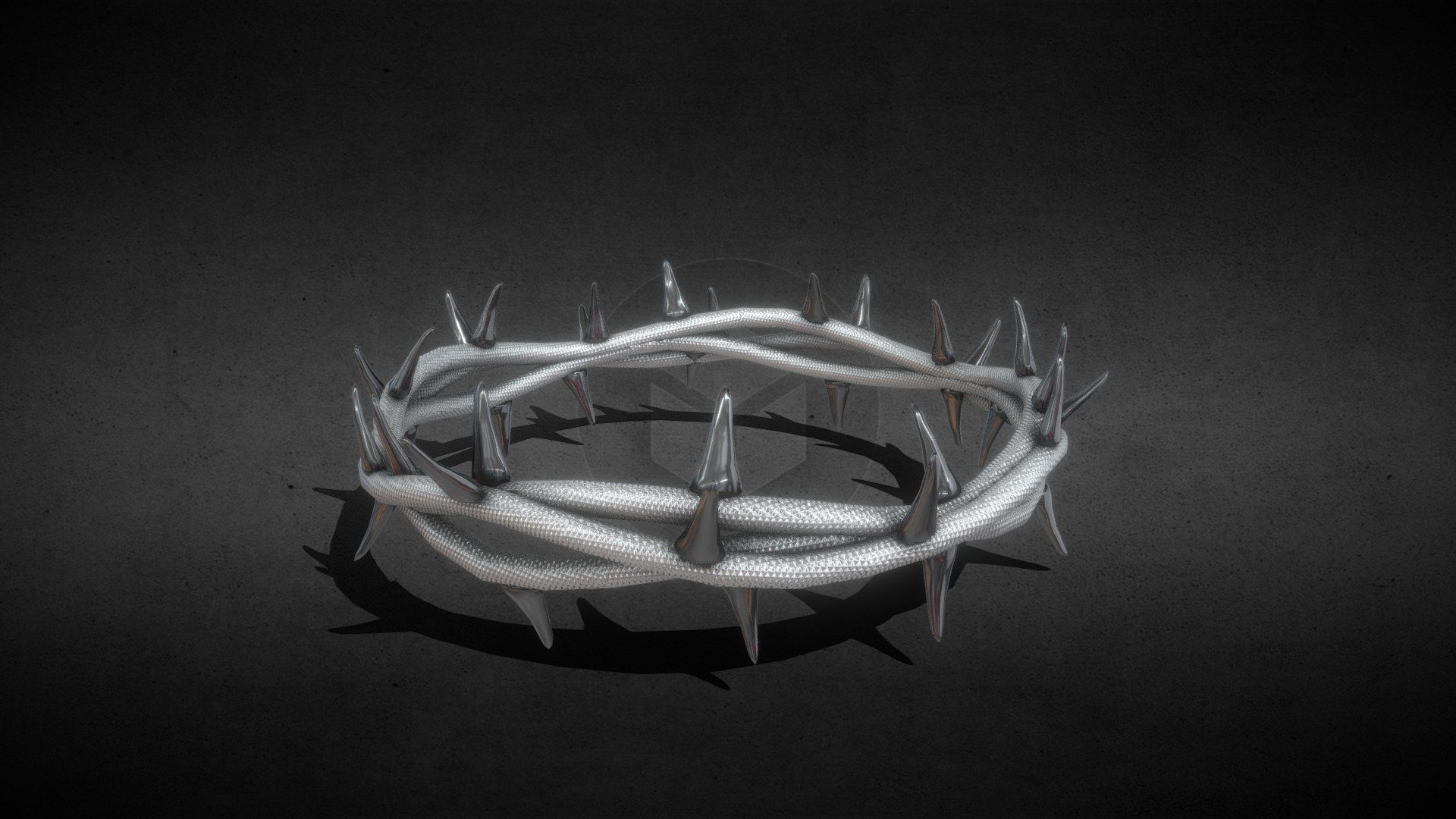 Diamond Crown Of Thorns - 3D model by DittyDos [2af4622] - Sketchfab
