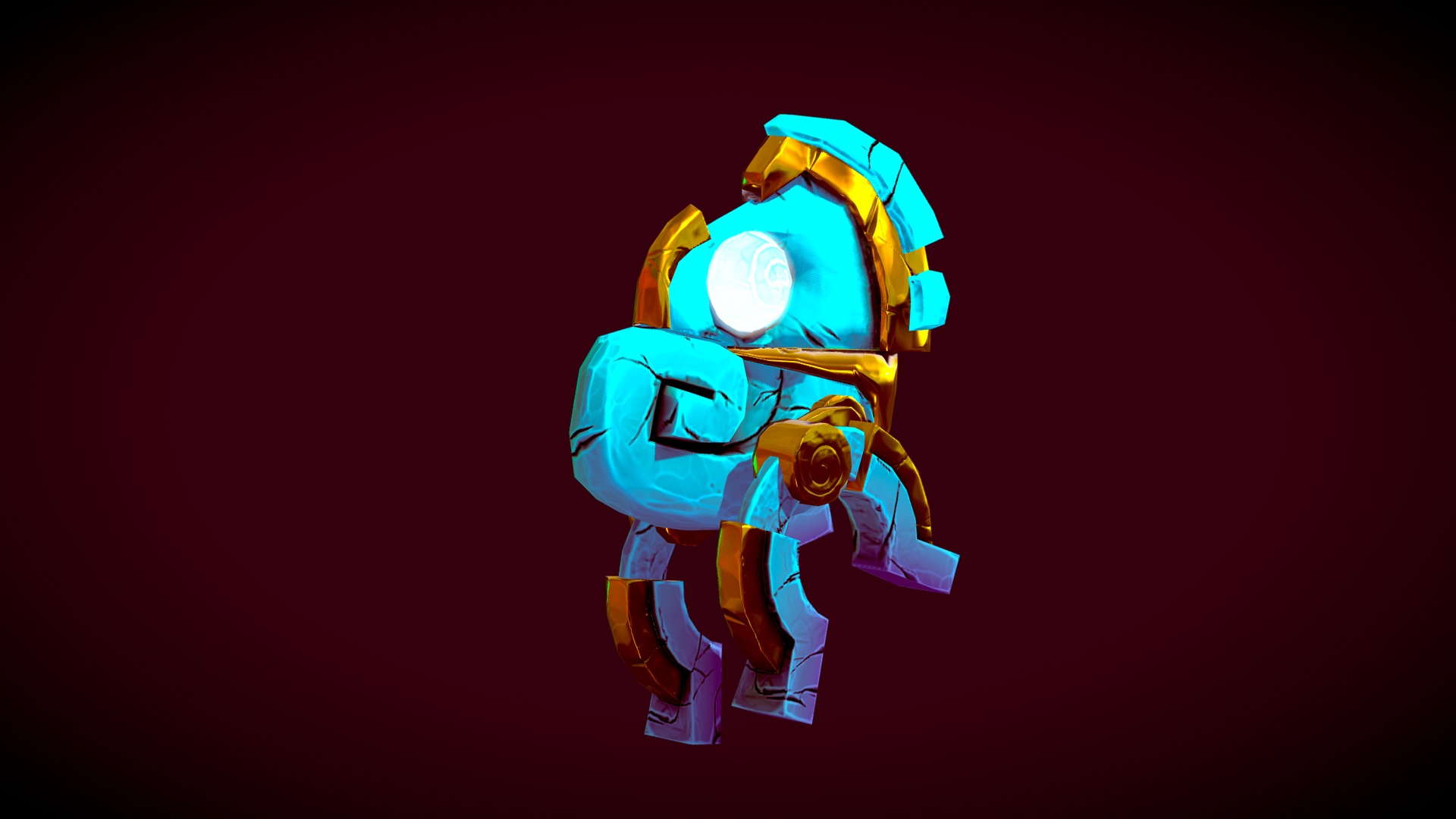 Antegods: Chameleon Mech - 3D model by Tom Rutjens (@tom_rutjens ...