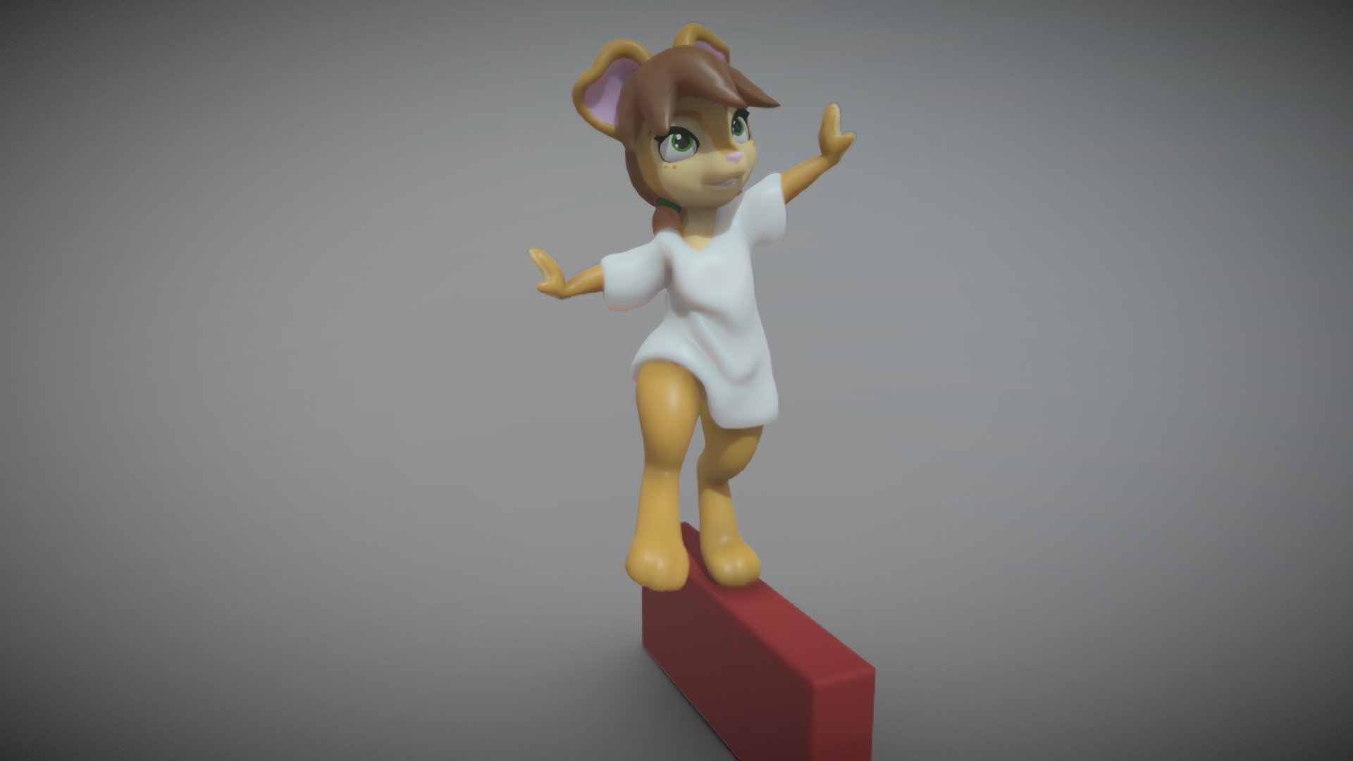 Mouse [Rigging test][WIP] - 3D model by stevelynx [2af6bd8] - Sketchfab