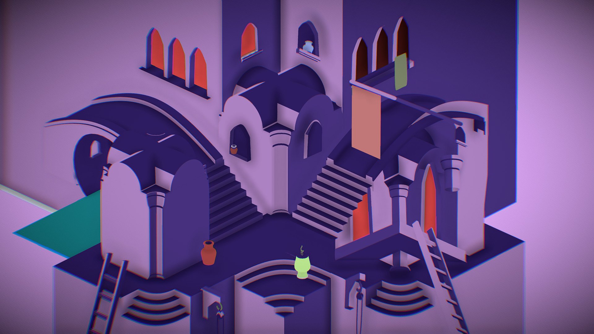 Mc Escher Interpretation "Convex and Concave" - 3D model by Mustrik ...