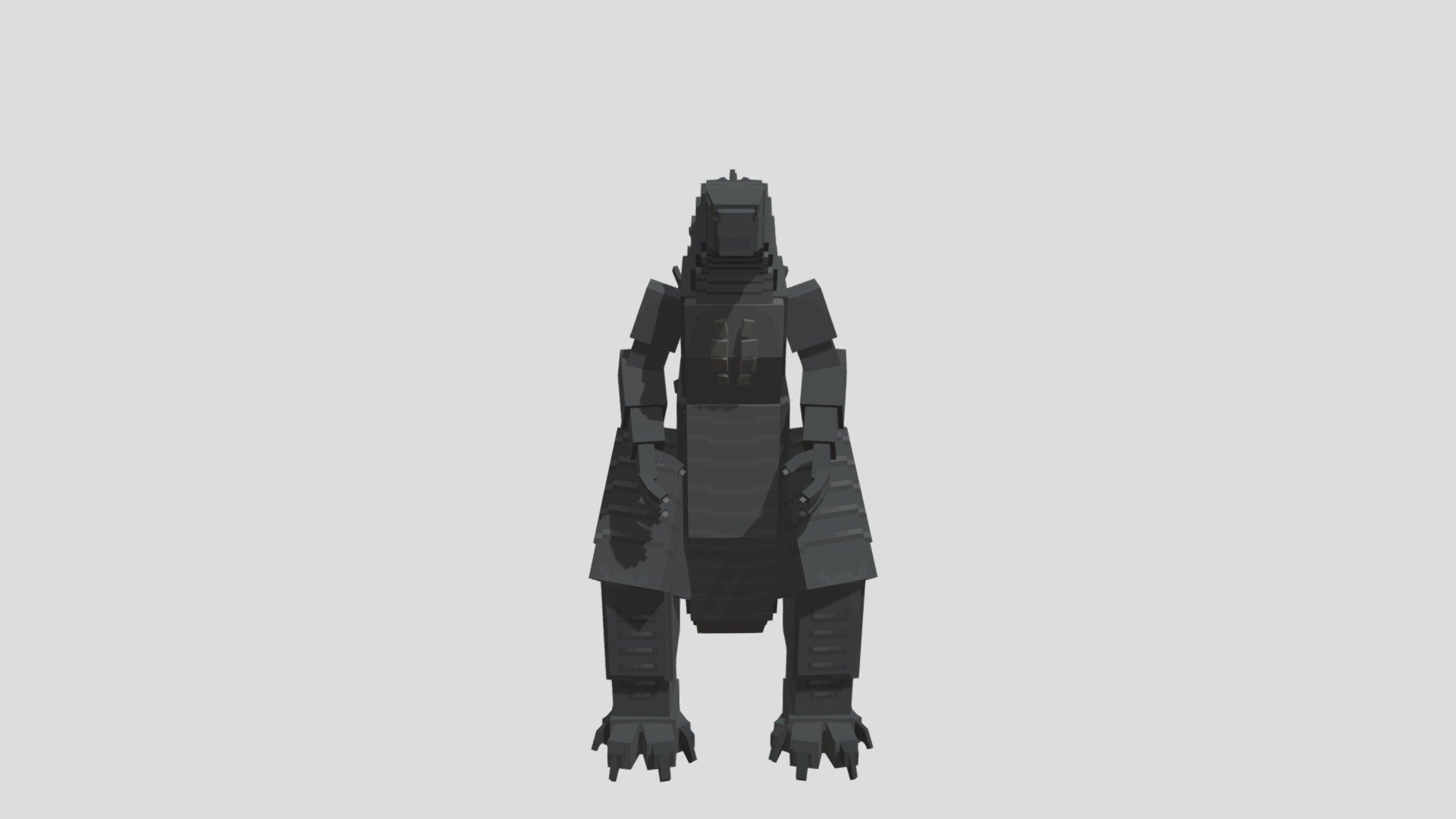 Godzilla 2019-2021 (Minecraft) - Download Free 3D model by ...