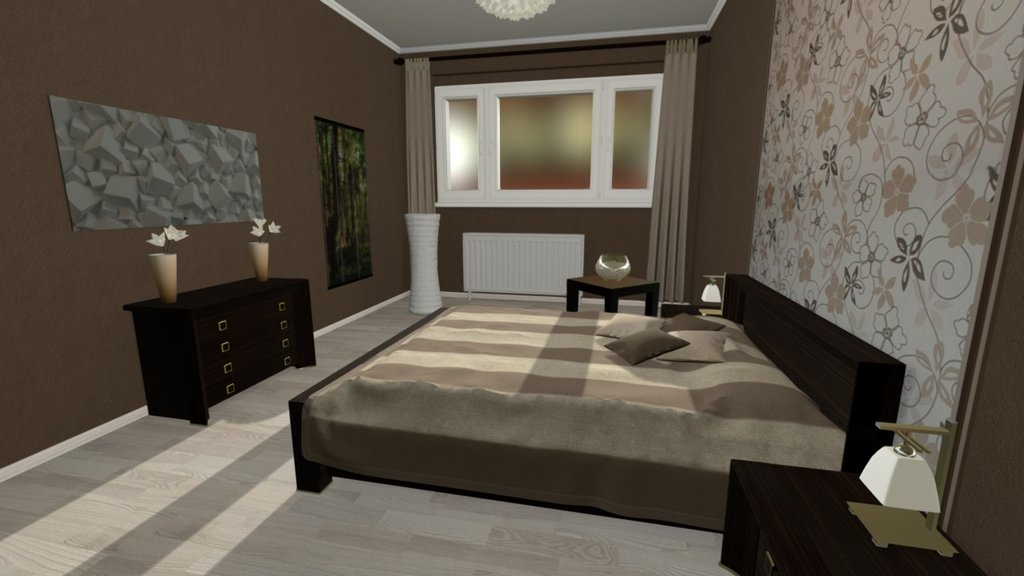 bedroom - 3D model by Jan Tesař (@raste) [2afa061] - Sketchfab