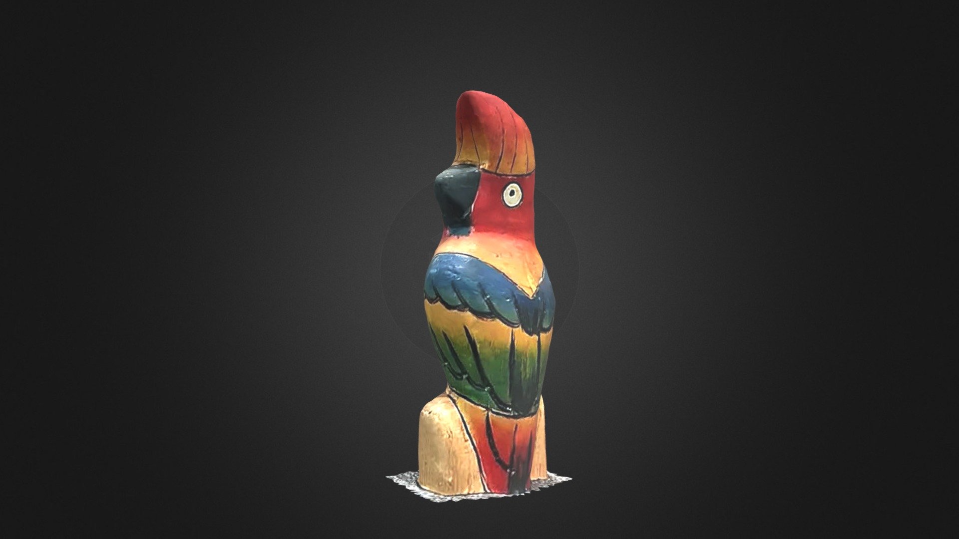 Parrot - Download Free 3D model by eyesCloud3D [2afa14b] - Sketchfab