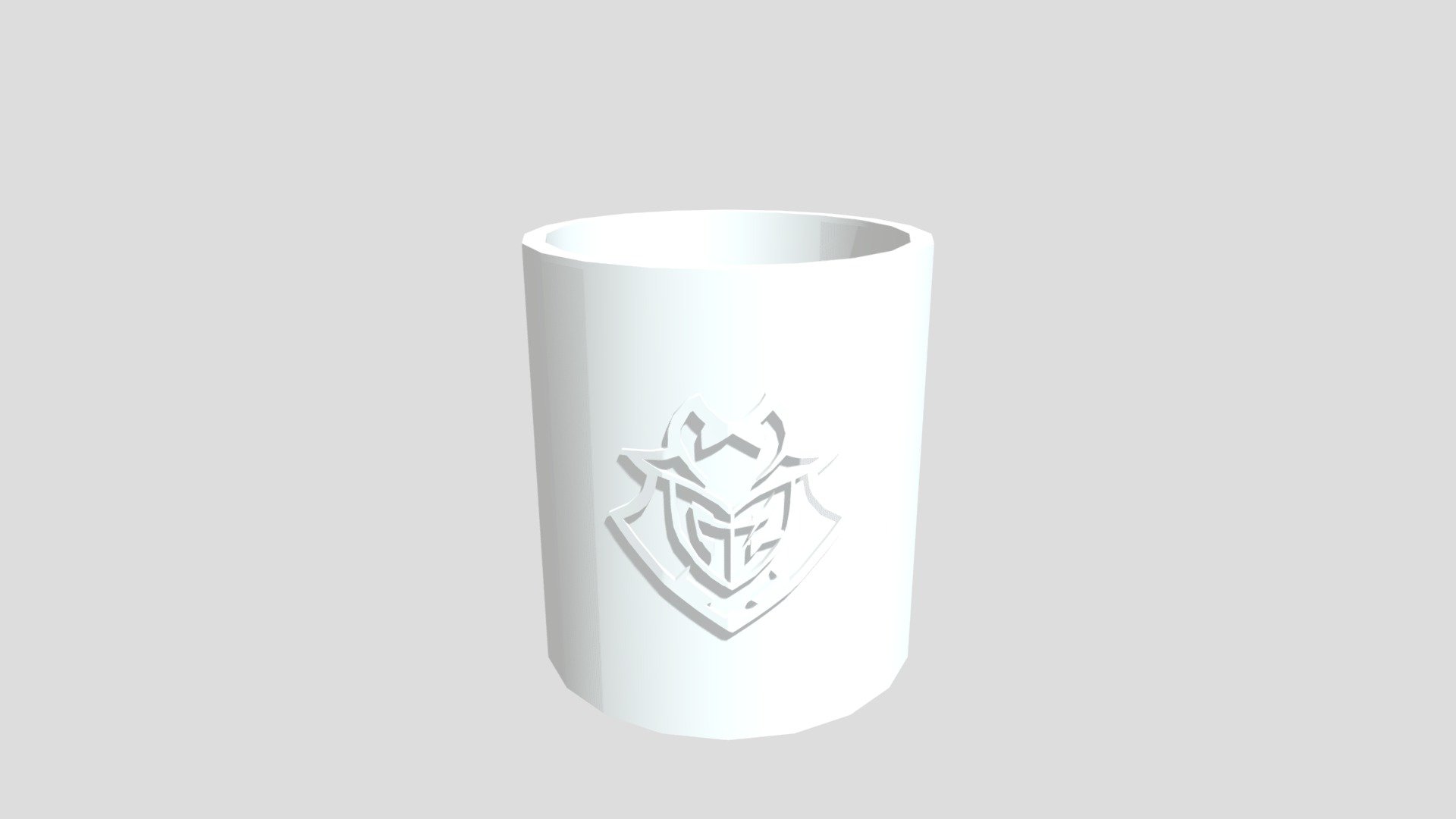 Taza con logo - 3D model by 010072854 [2afb516] - Sketchfab