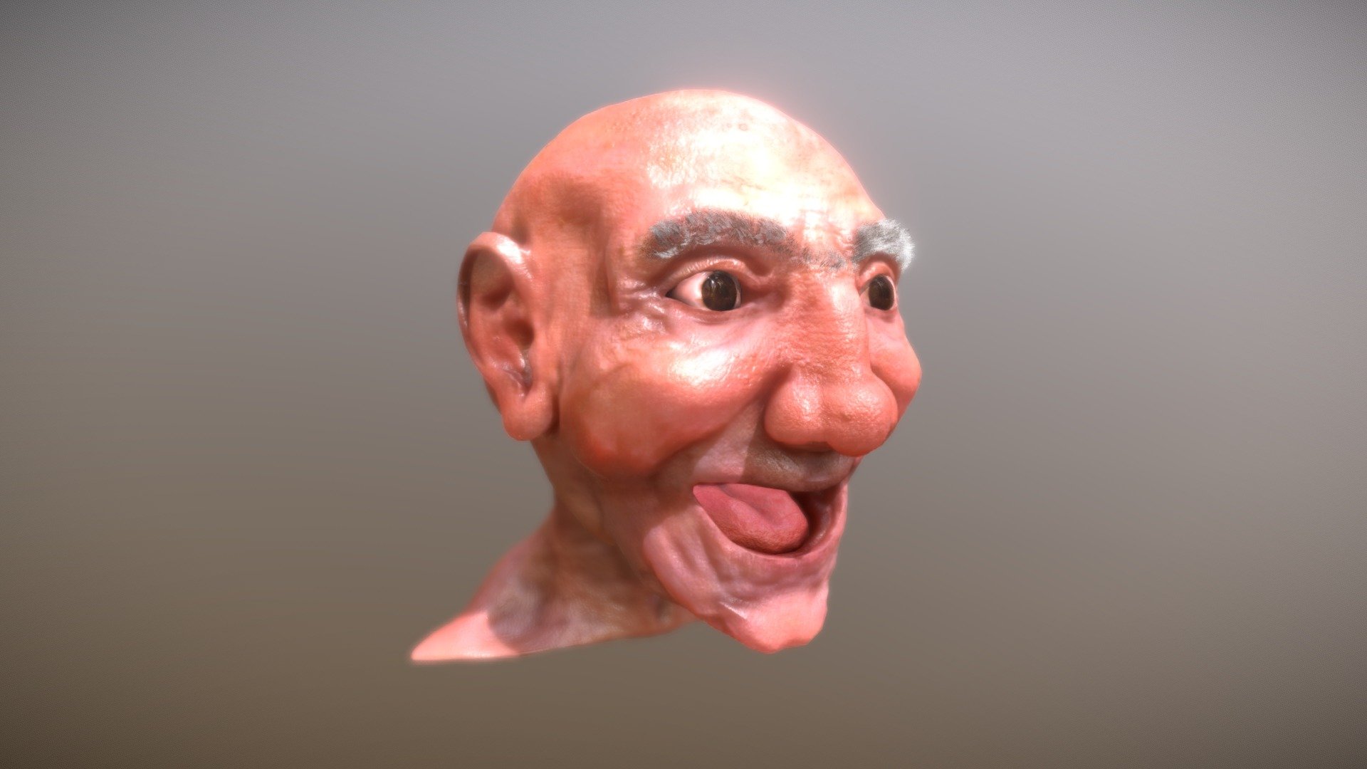 Old Man Oratio - 3D model by ionimaghidman [2afb53b] - Sketchfab