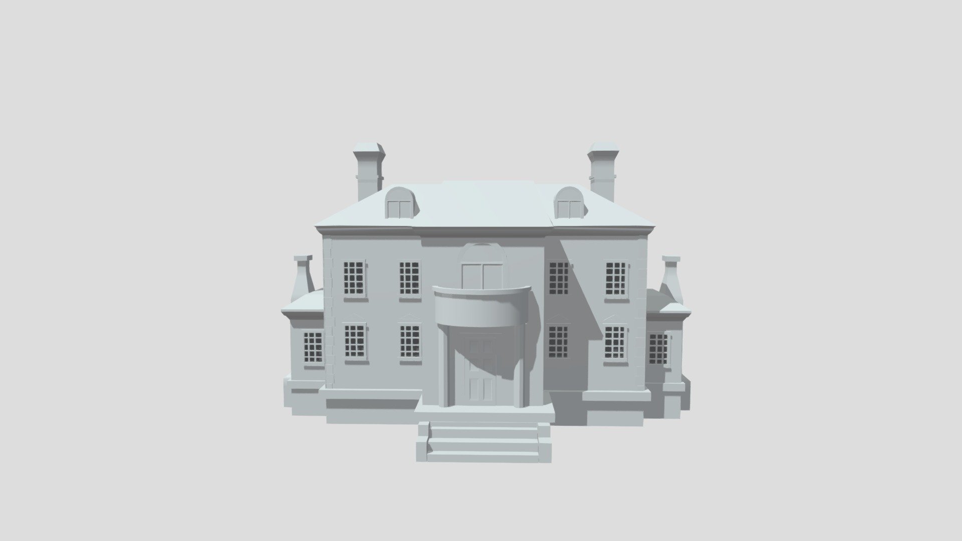Mansion - 3D model by Akash_Balaji [2afbc66] - Sketchfab