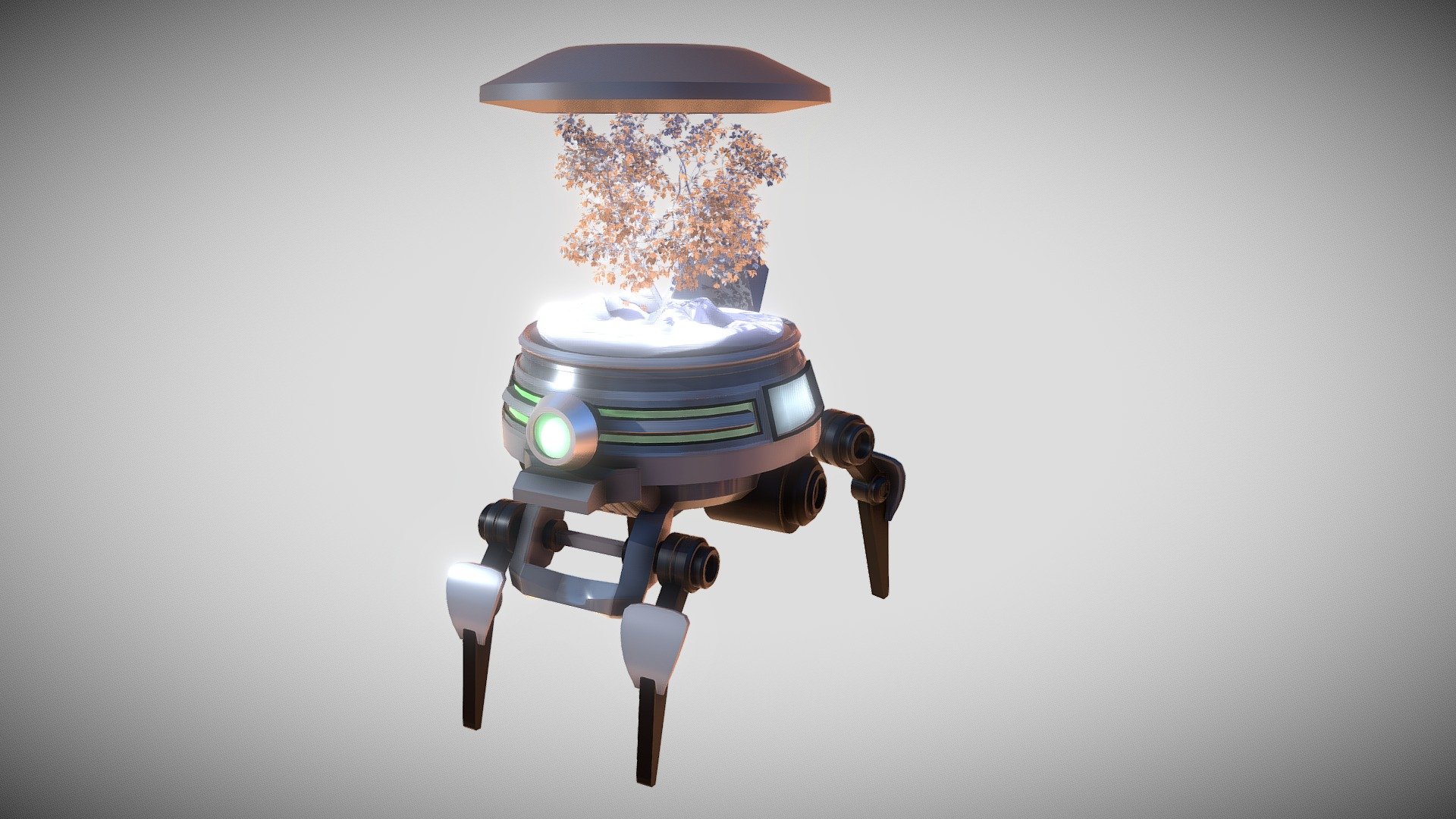 Terrarium Bot (inspired by @nerdscribbles) - Download Free 3D model by ...