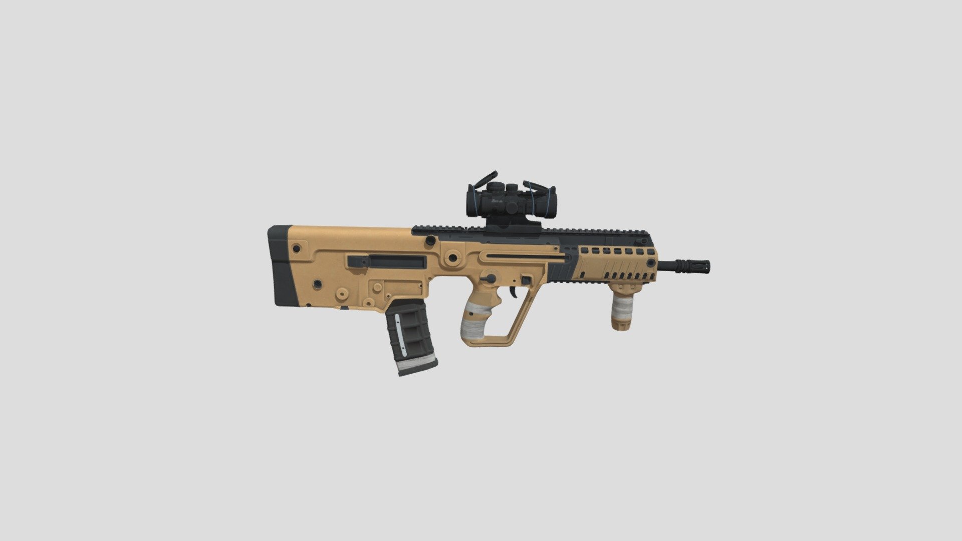 assault rifle - 3D model by plmmike25 [2afe7d2] - Sketchfab