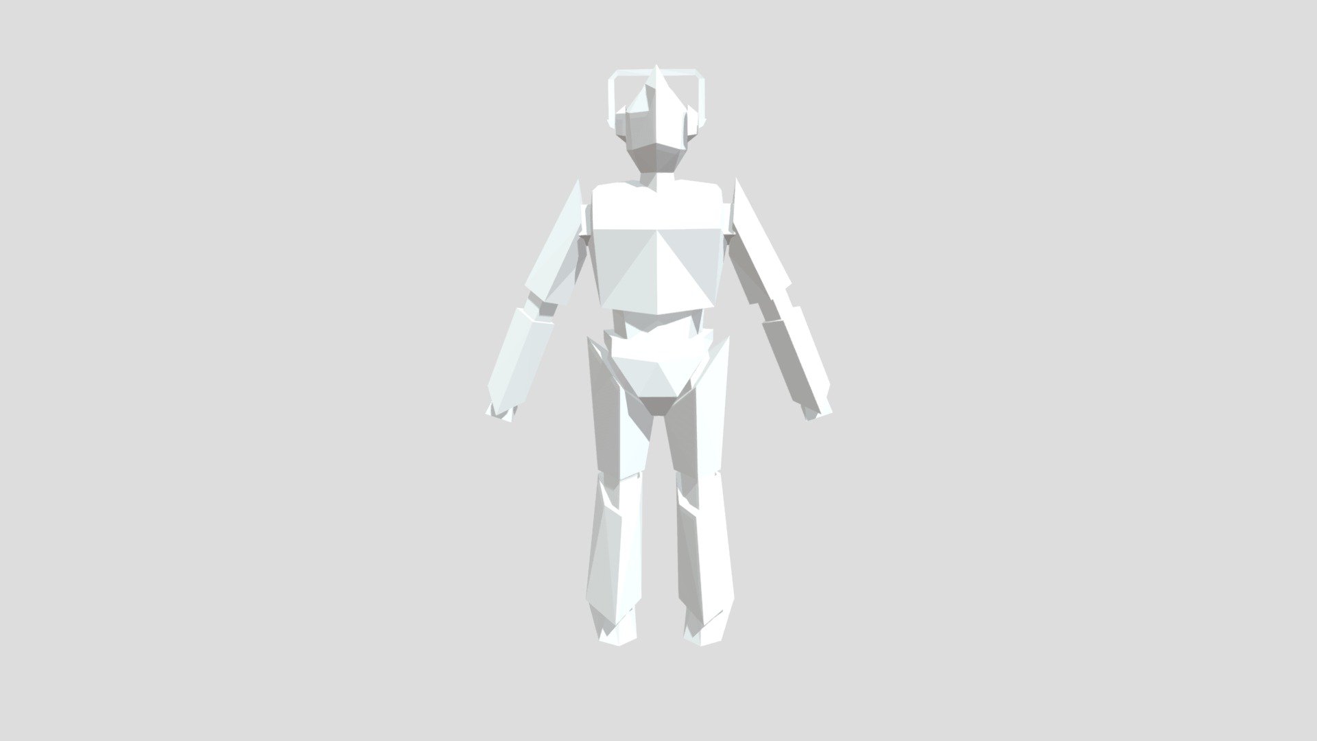 Cyberman - Download Free 3D model by KindaKiwi [2aff1cd] - Sketchfab