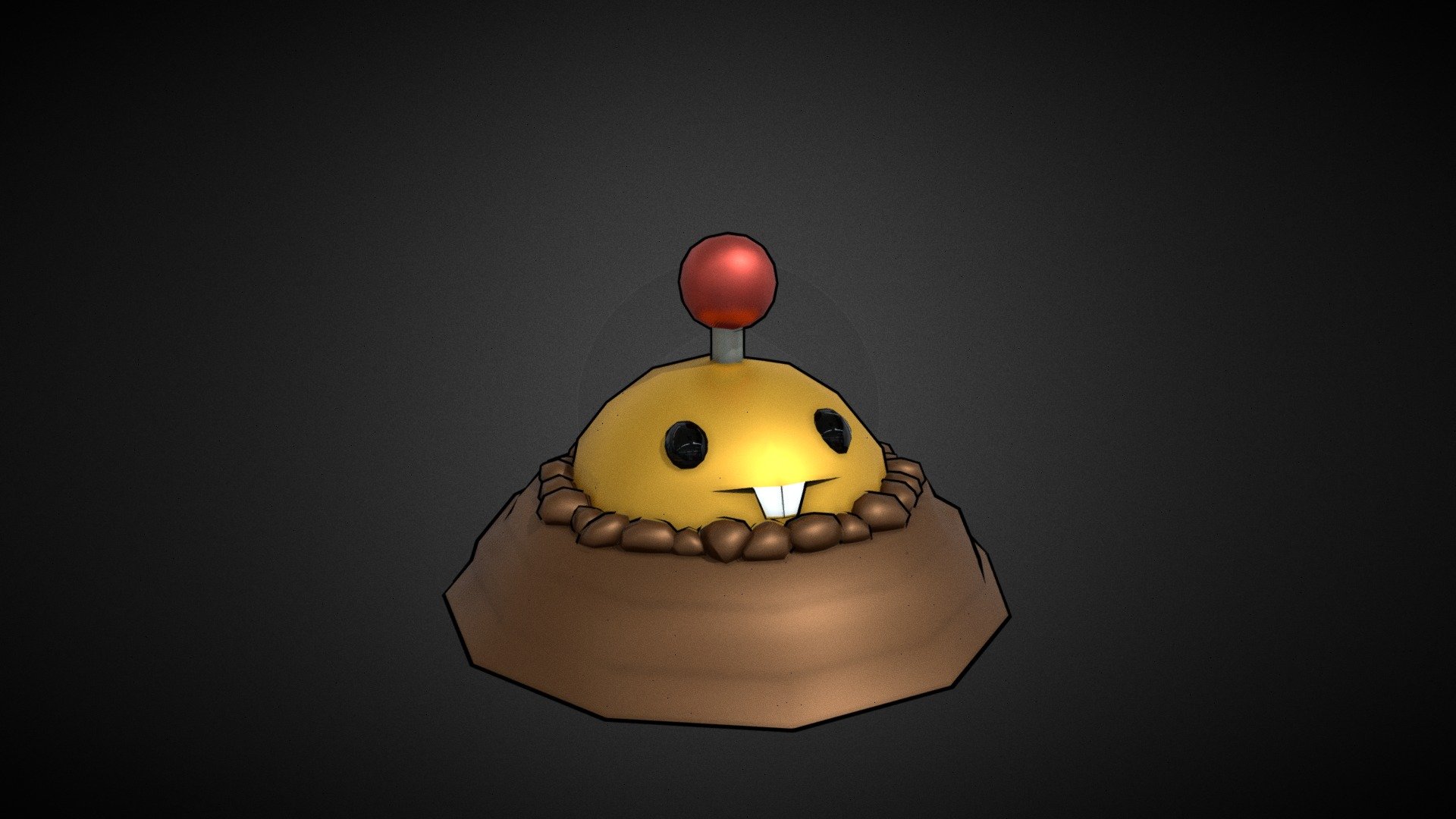 Potato Mine (Plants vs. Zombies) - Buy Royalty Free 3D model by ...
