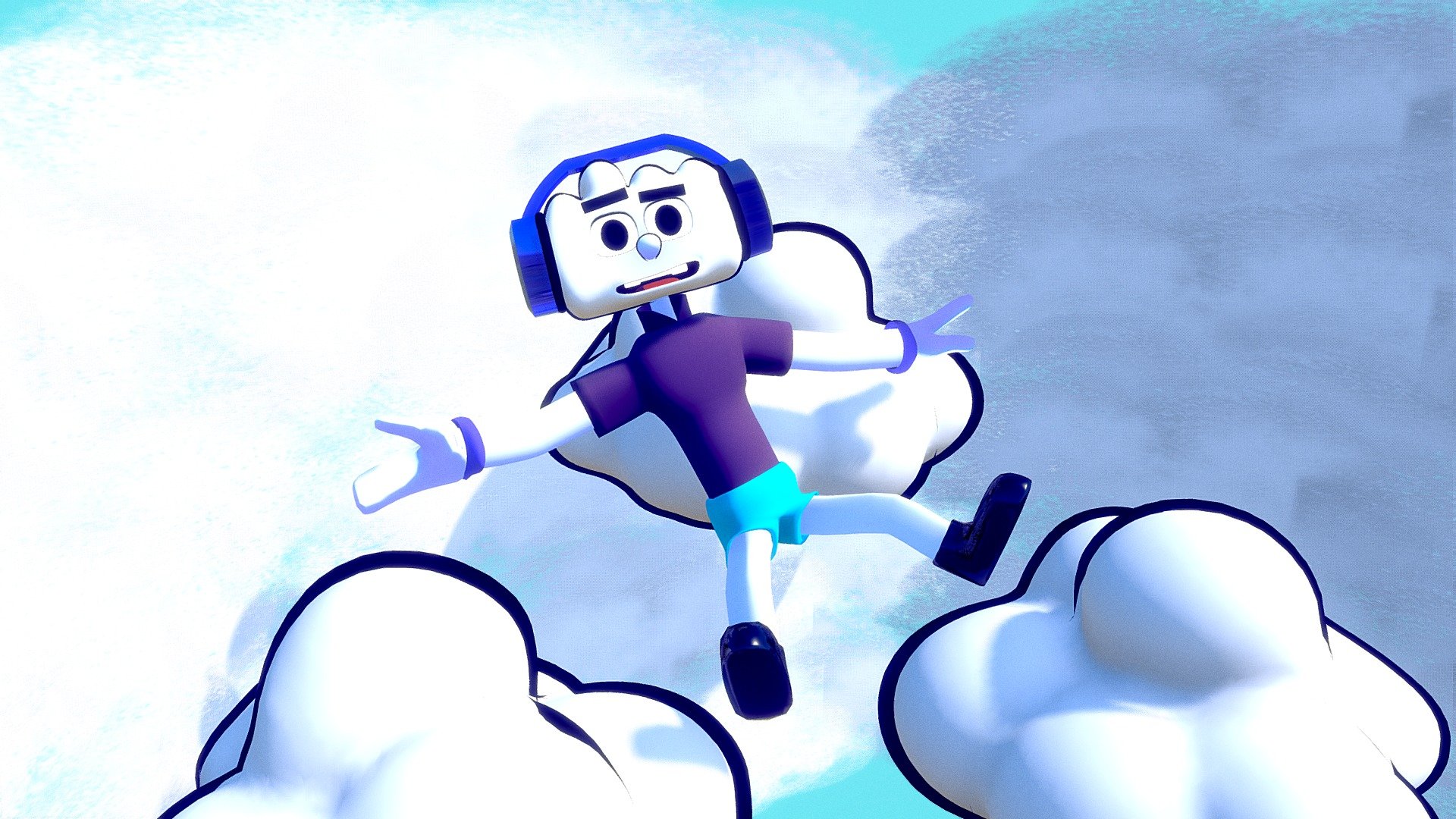 Cloud - Download Free 3D model by Jacob Quintana (@jacobq1004) [2b0162d ...