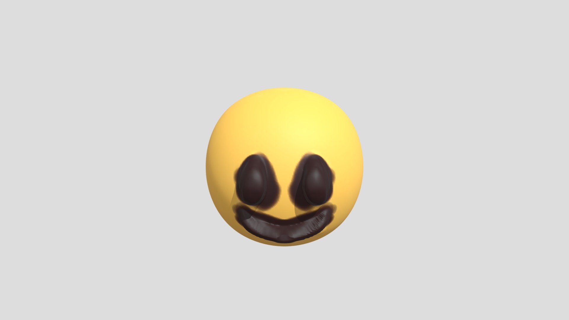 Happy Little Smiley Face! - 3D model by jadedoesstuff [2b01d17] - Sketchfab