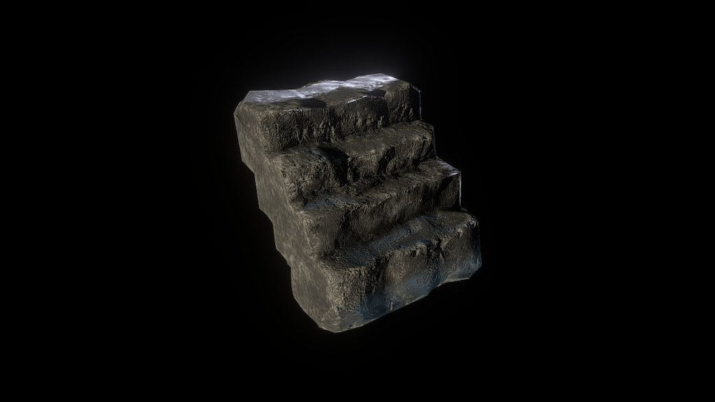 Stone Stairs - Download Free 3D model by bilgehan.korkmaz [2b026a1 ...
