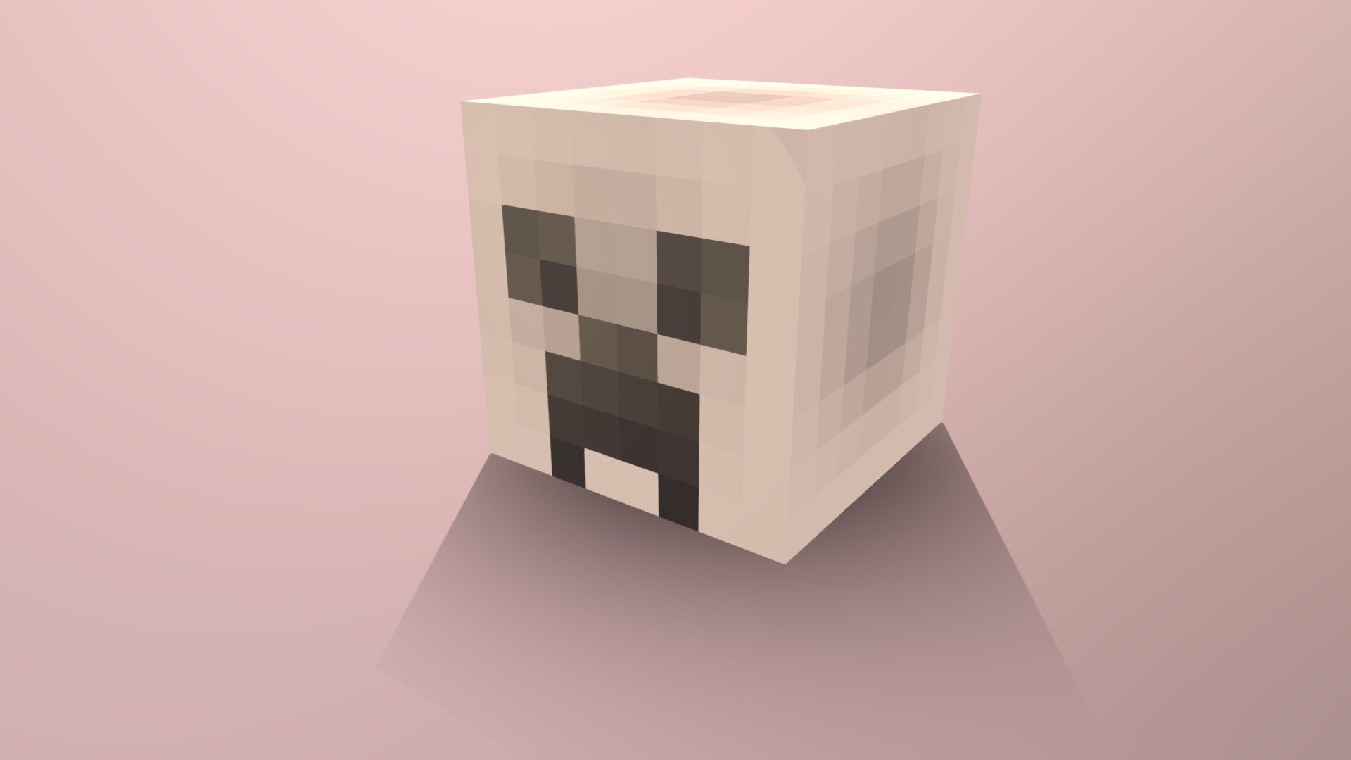 Minecraft Creeper Skull💀 - Download Free 3D model by Voxel Creeper ...