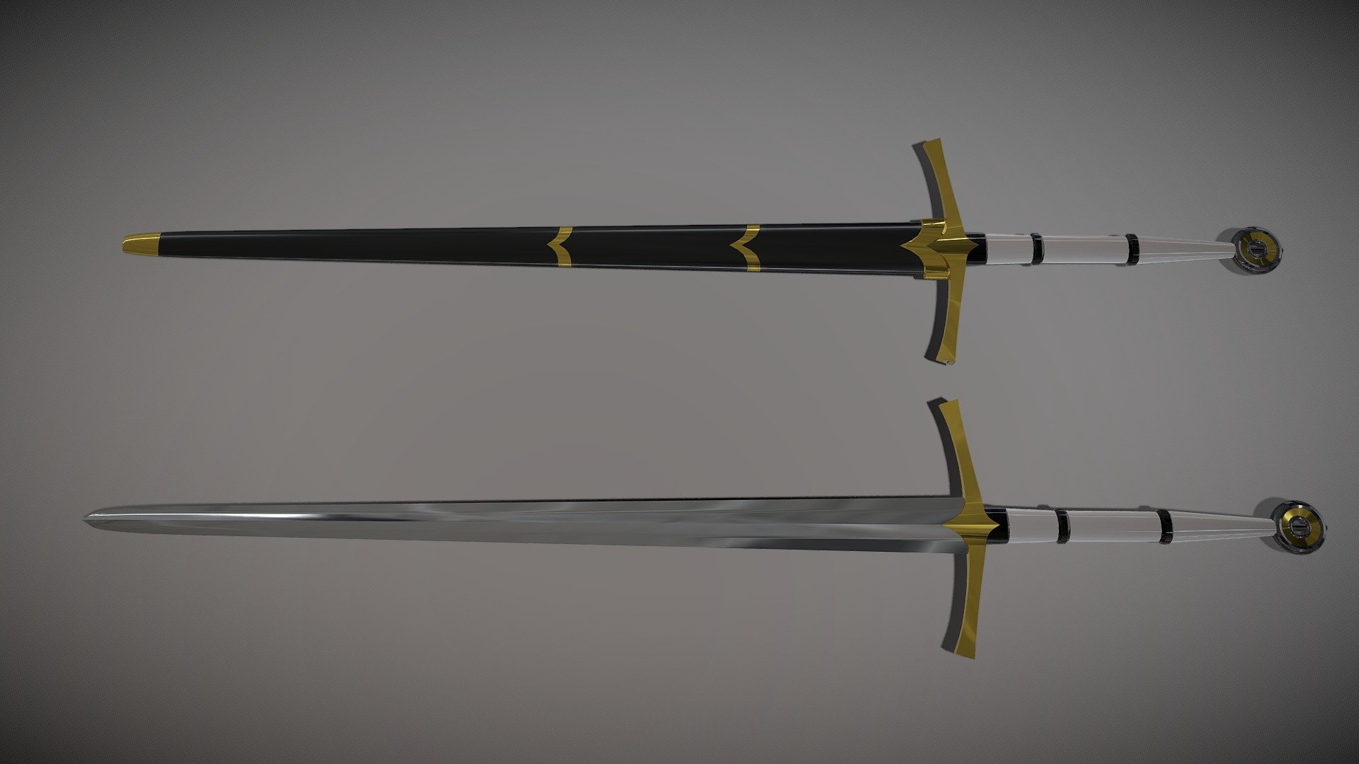 Royal Knight' s Longsword - 3D model by Pippa (@Planetrix23) [2b050a1 ...