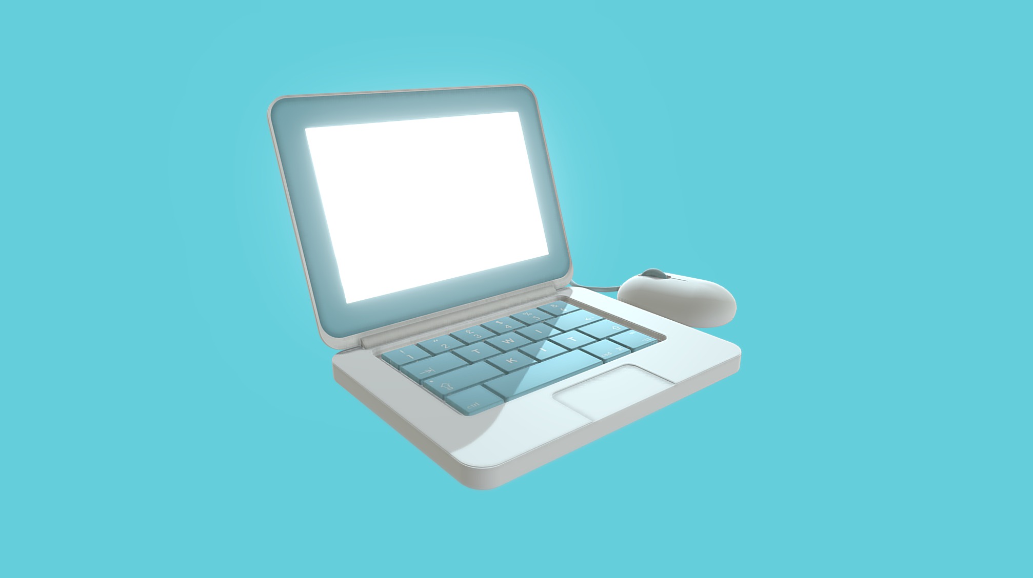 Mini MacBook Pro - Download Free 3D model by Bastien Genbrugge ...