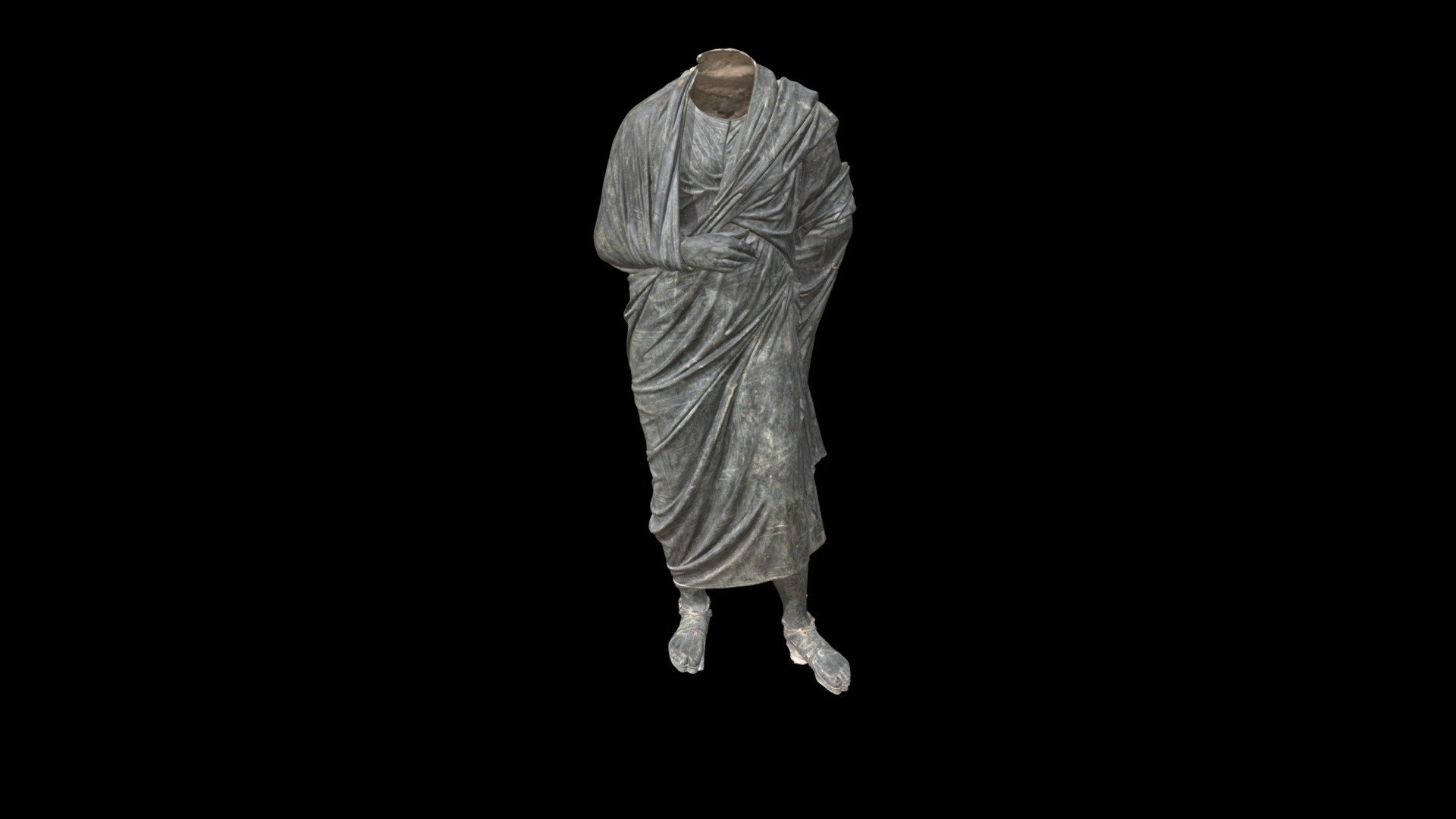 4.2025 Draped Male Figure - 3D model by Cleveland Museum of Art ...