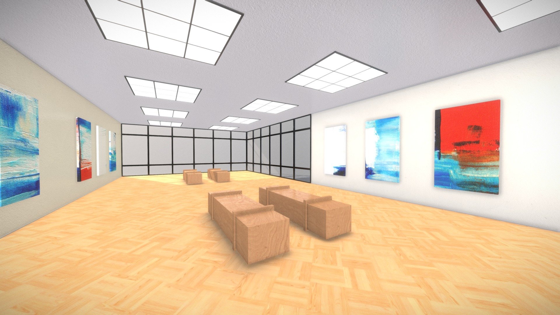 Gallery 01 (VR Ready) - 3D model by ohisept [2b06cc2] - Sketchfab